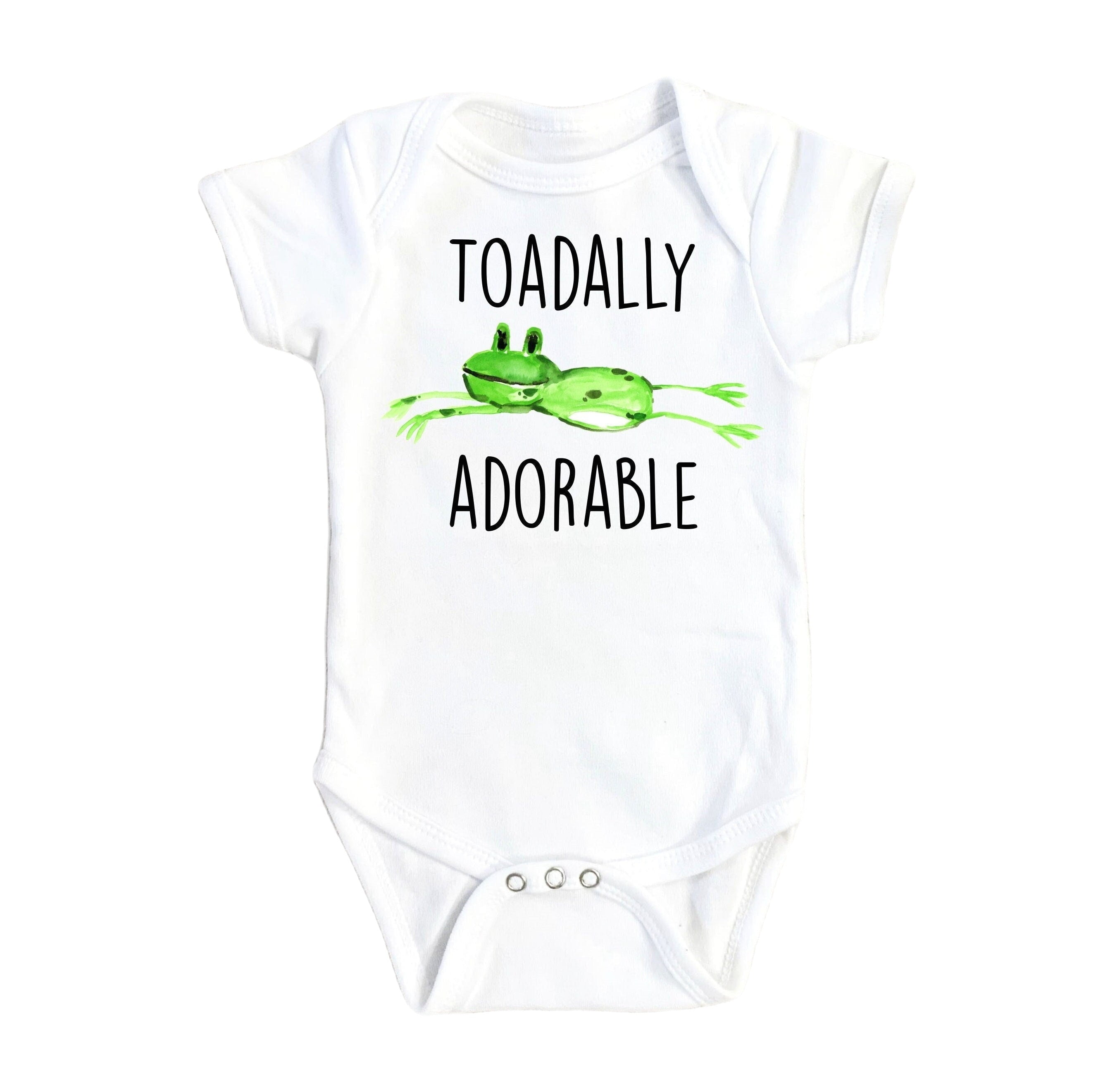 Frog Toadally - Baby Boy Girl Clothes Infant Bodysuit Funny Cute ...