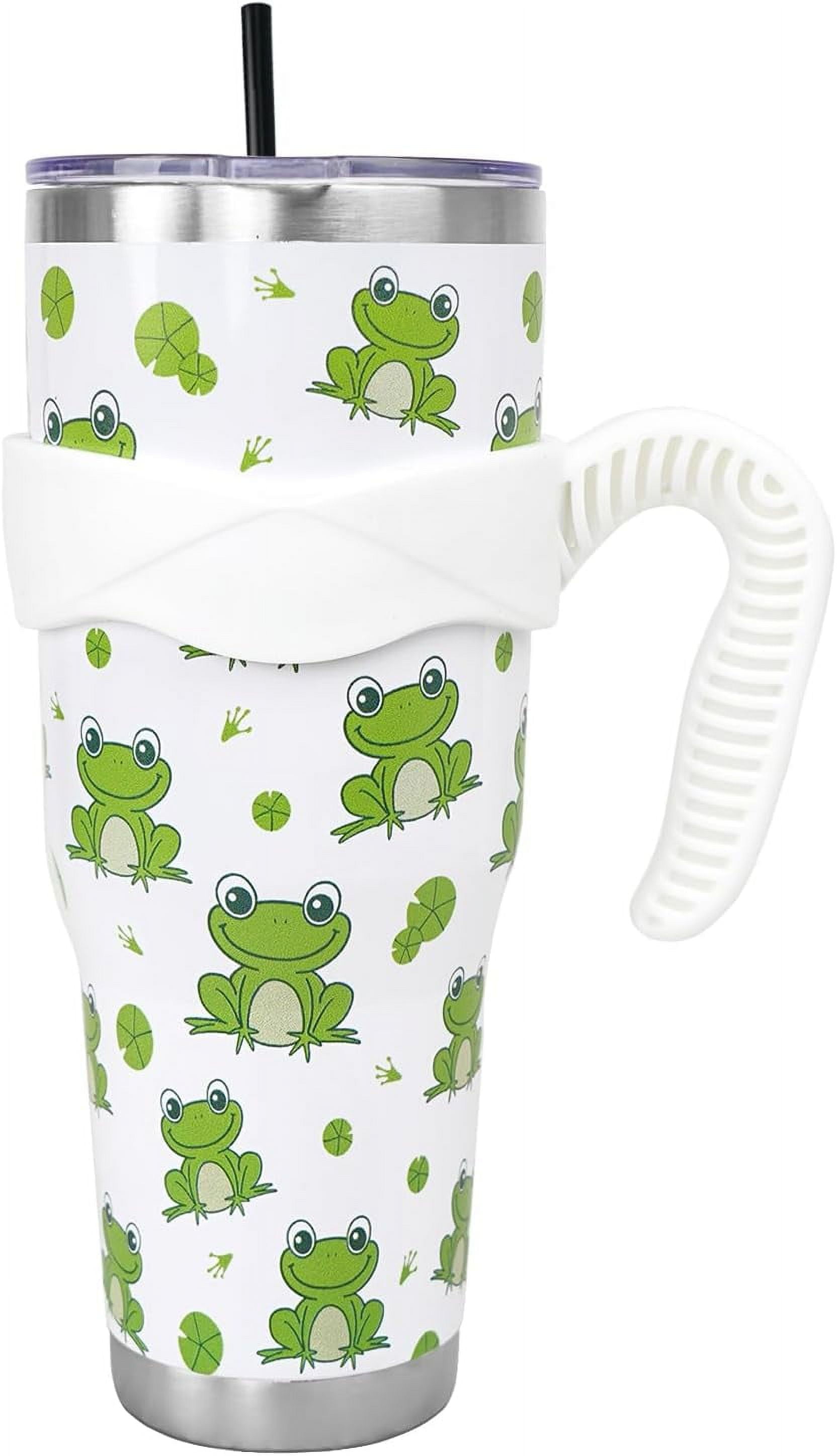 Frog Tumbler 40 Oz, Frog Gifts for Women Frog Lovers, Frog Cup Coffee ...