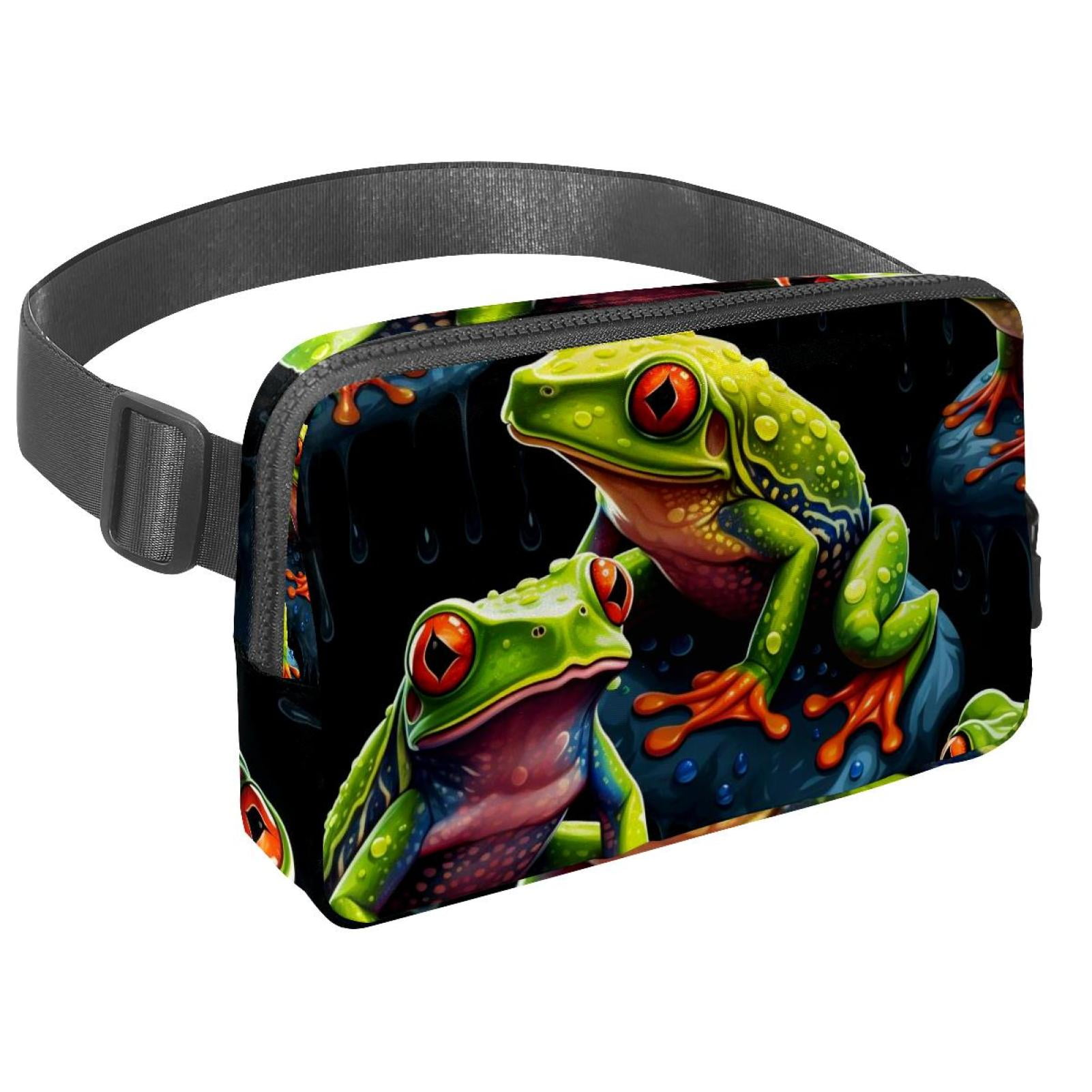Frog Unisex Lightweight Waist Bag with Adjustable Extension Strap ...