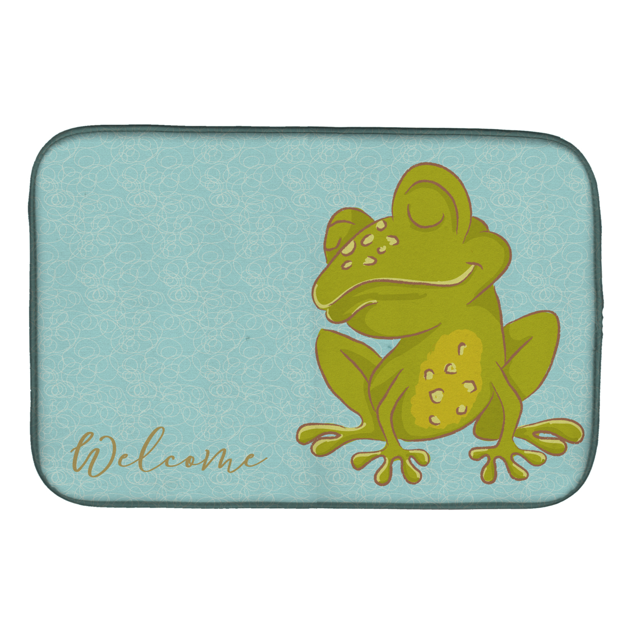 Frog Welcome Dish Drying Mat - Walmart.com
