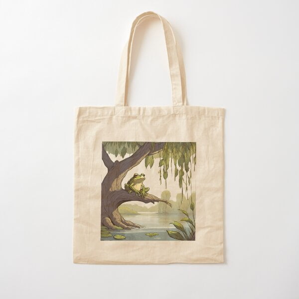 Frog, Willow Tree, Nature, Water, Lake Forest, Cottagecore, Duck ...