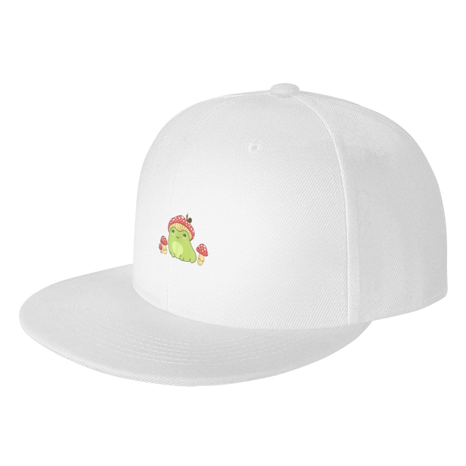 Frog With Mushroom Hat & Snail Cottagecore Baseball Cap - Walmart.com