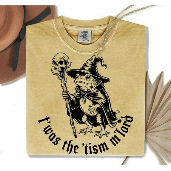 Frog Wizard Shirt: Autism, Neurodivergent, F482 All Size S-3Xl ...