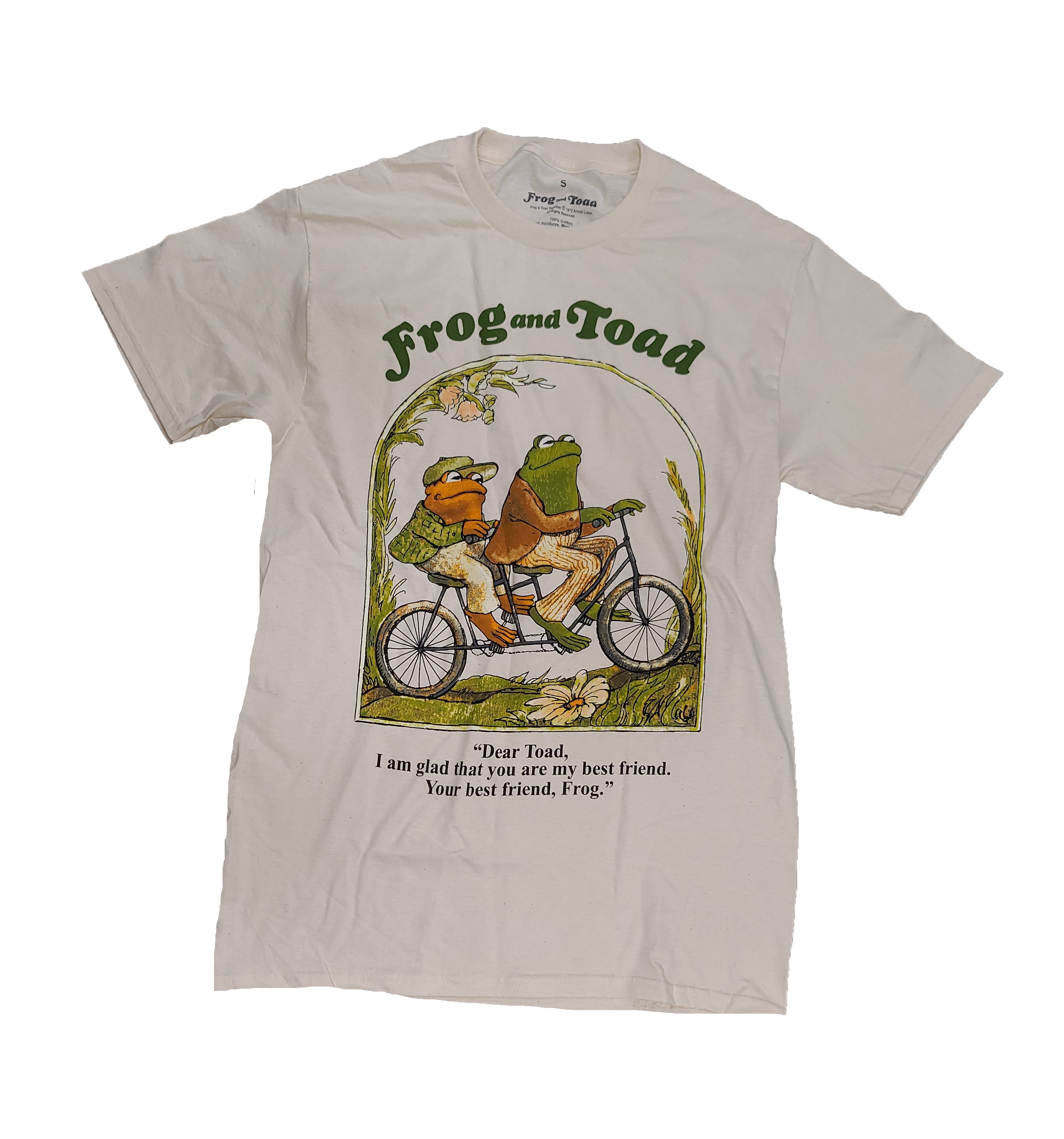 Frog and Toad Best Friend Beige Graphic T-Shirt - Medium - Walmart.com