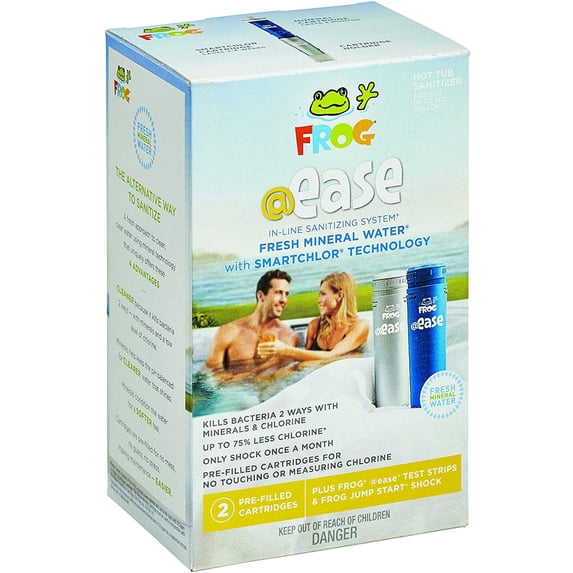 FROG, Inline Spa Sanitizing System, for hot tubs up to 600 gallons ...