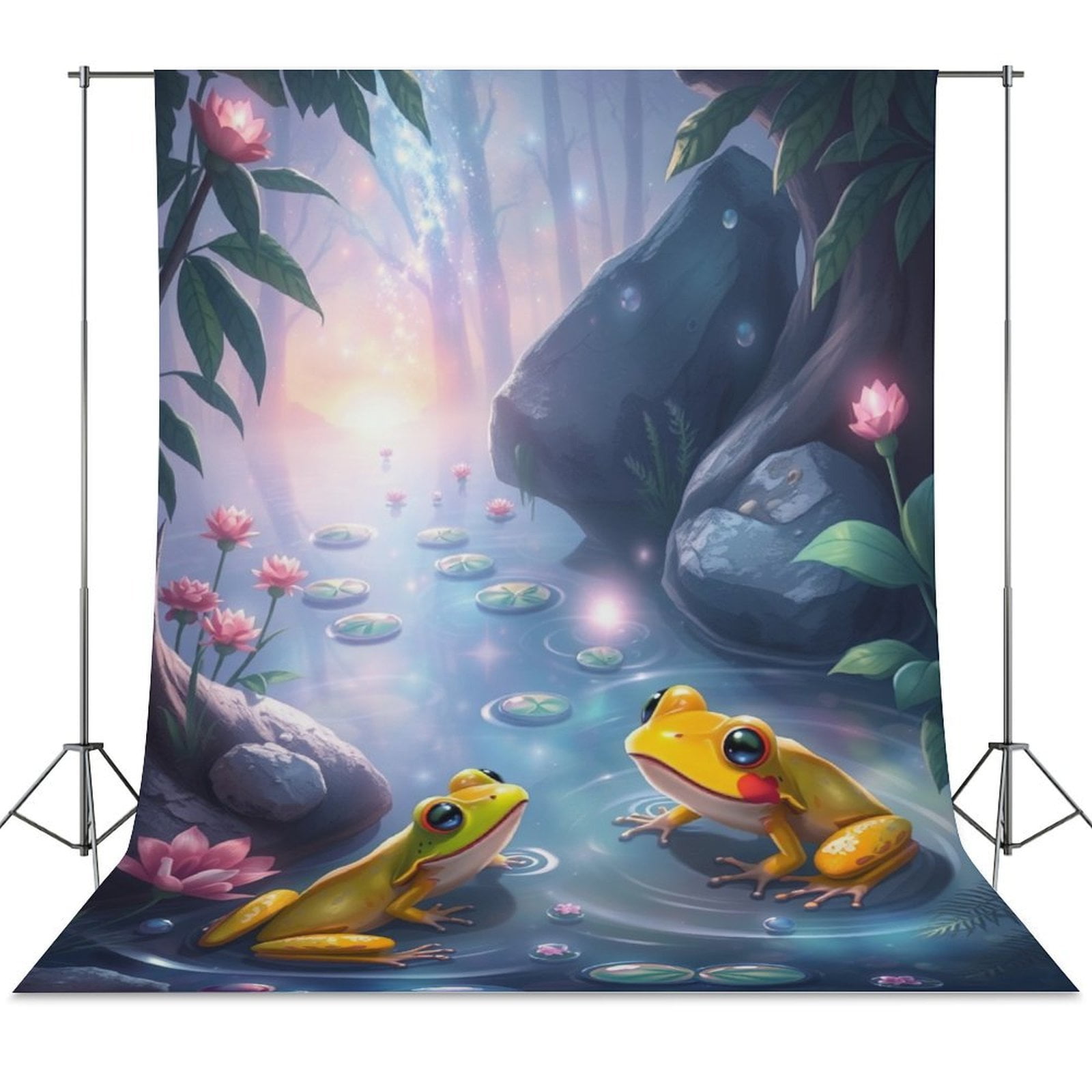 Frog in The Pond Photography Backdrops Adult Photostudio Props Decors ...
