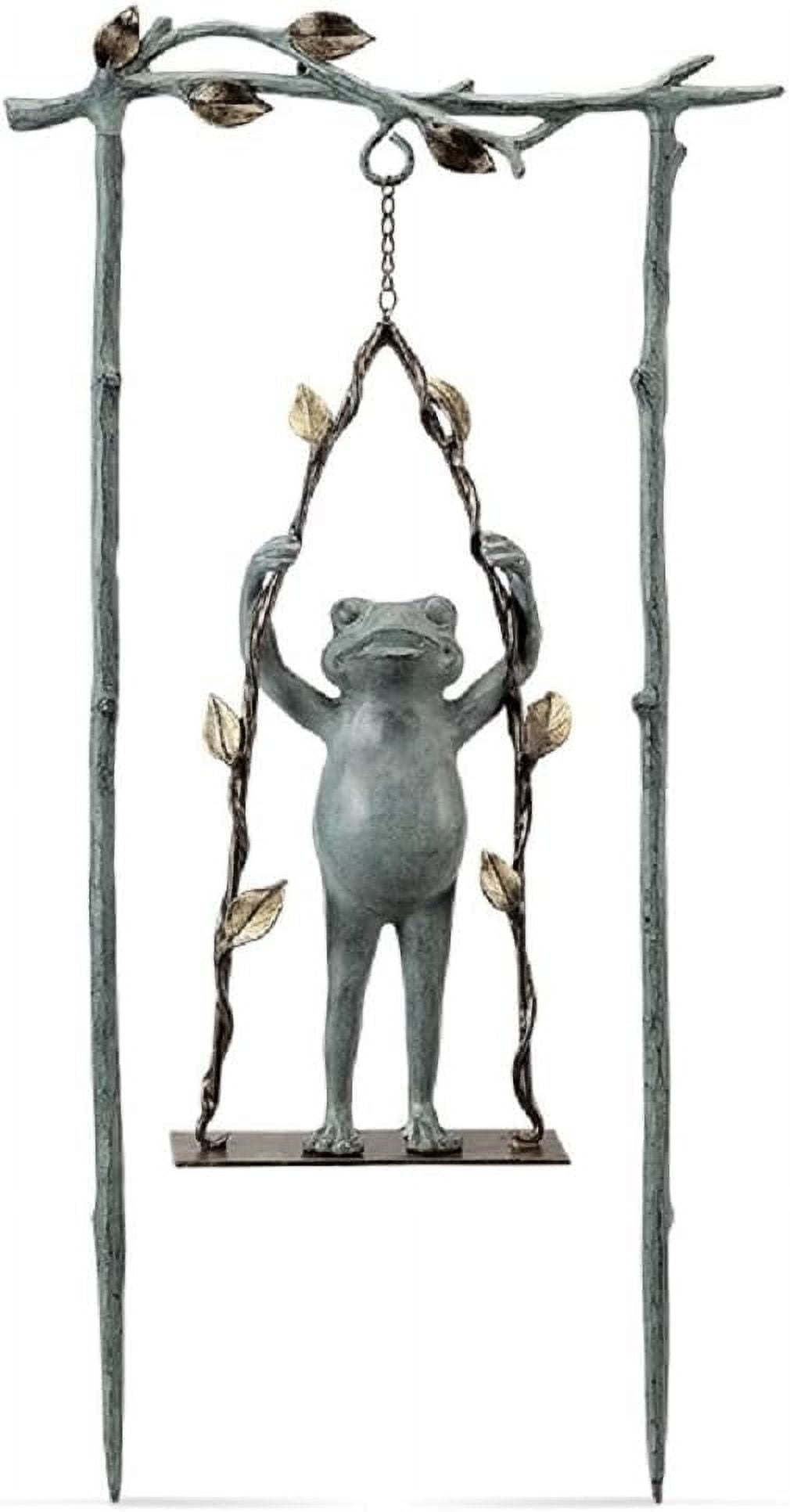 Frog on Swing Garden - Walmart.com