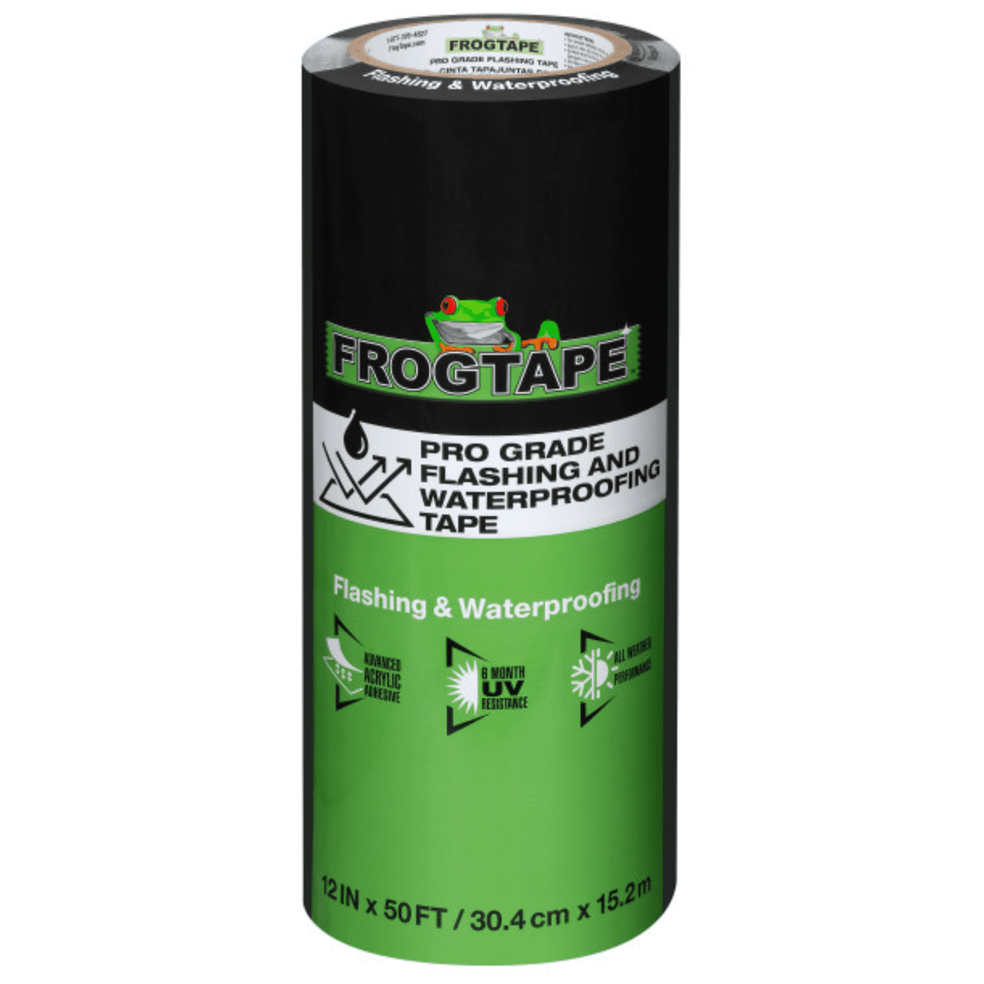FrogTape Pro Grade Flashing & Waterproofing Tape (105727): 12 in. x 50 ...