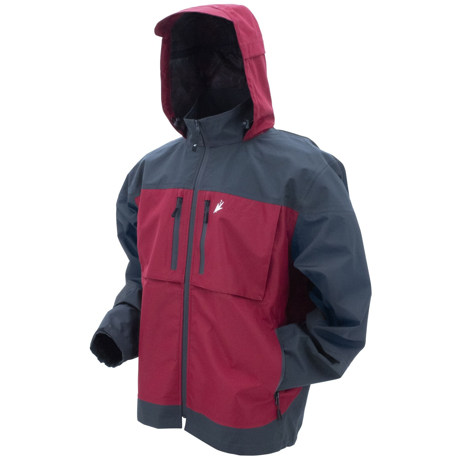 Frogg Toggs Anura HD Waterproof Rain Jacket, Red/Carbon, Size X-Large ...