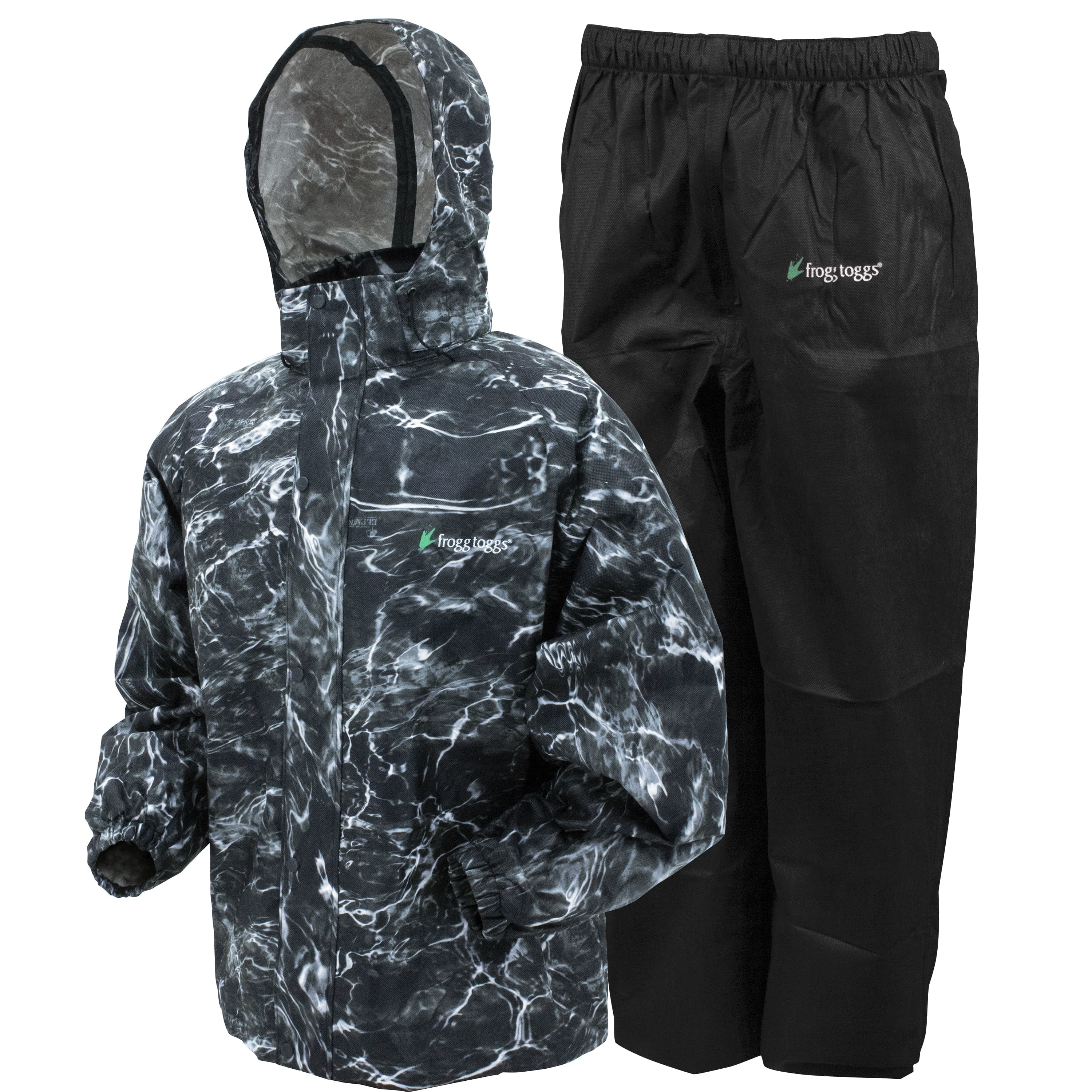 Frogg Toggs Men's Classic All-Sport Rain Suit | MO Elements/Blacktip ...