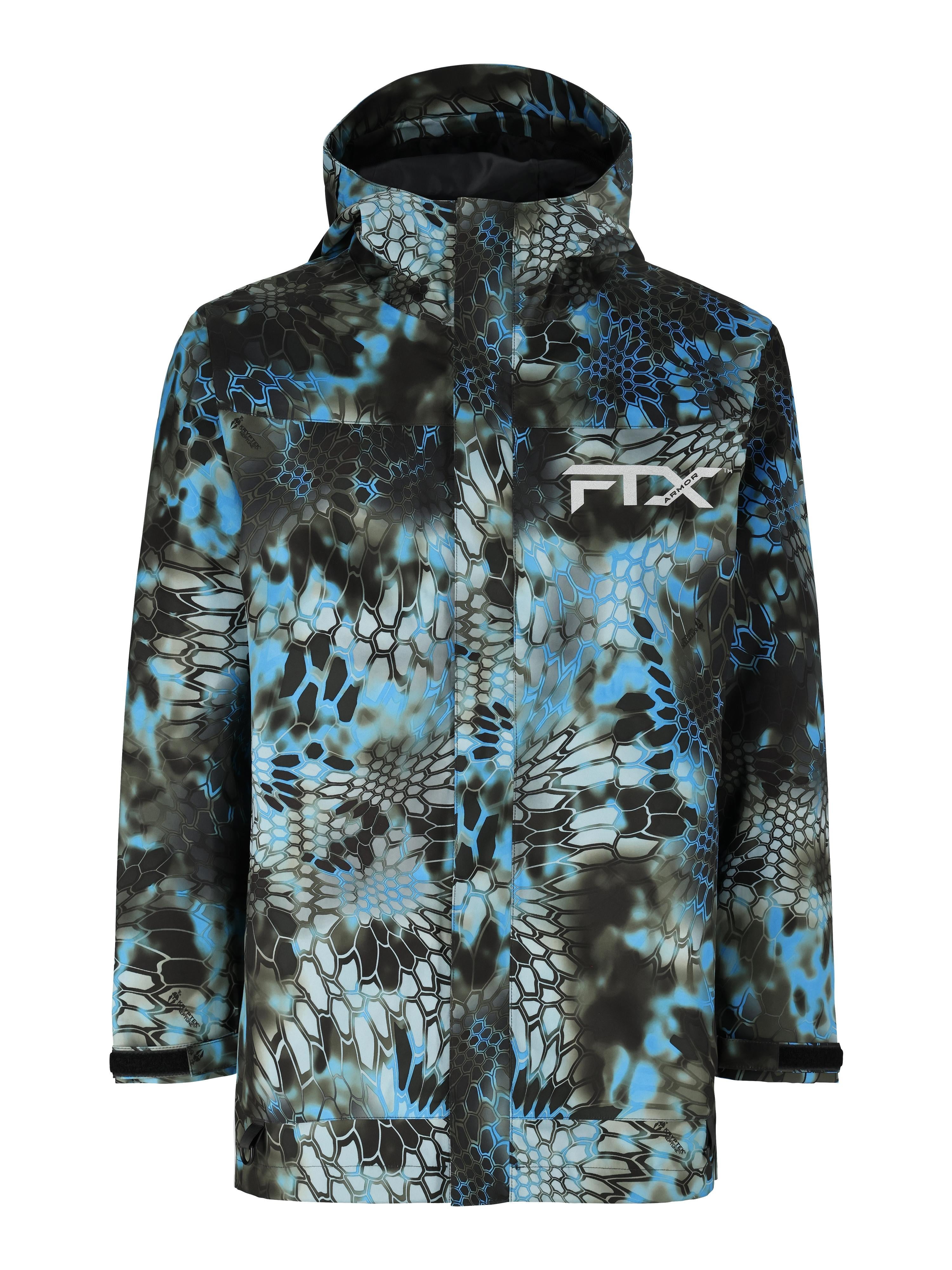 Frogg Toggs Men's FTX Armor Rain Jacket, Kryptek Neptune, Size 3X ...
