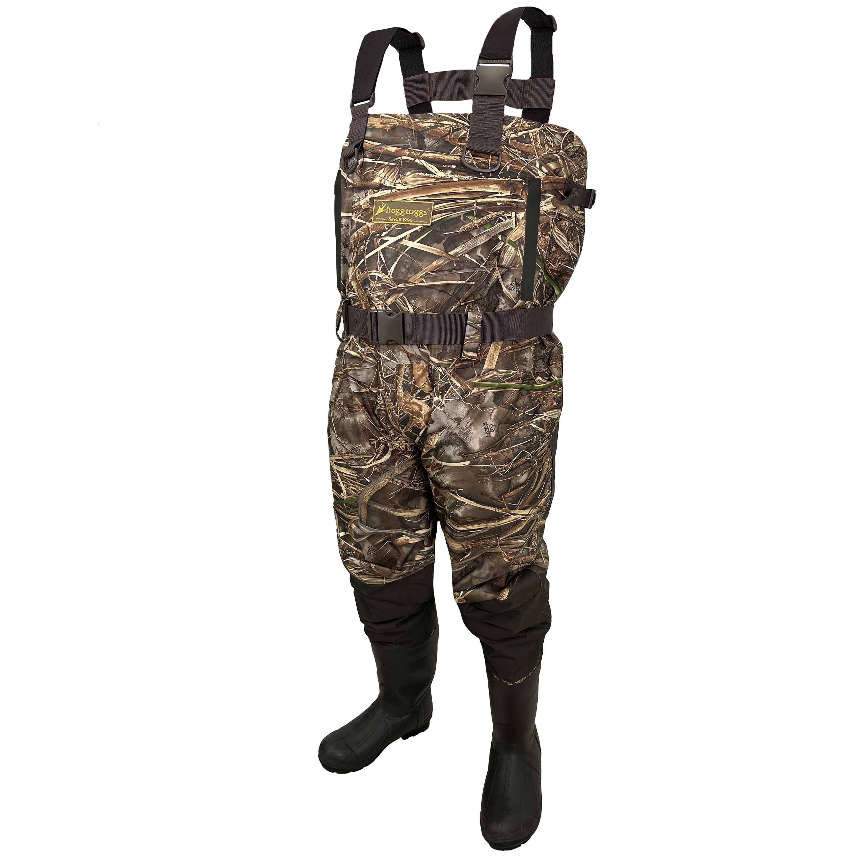 Frogg Toggs Men's Grand Refuge Hunter BF Wader | Realtree MAX7 | Size 10 - Walmart.com