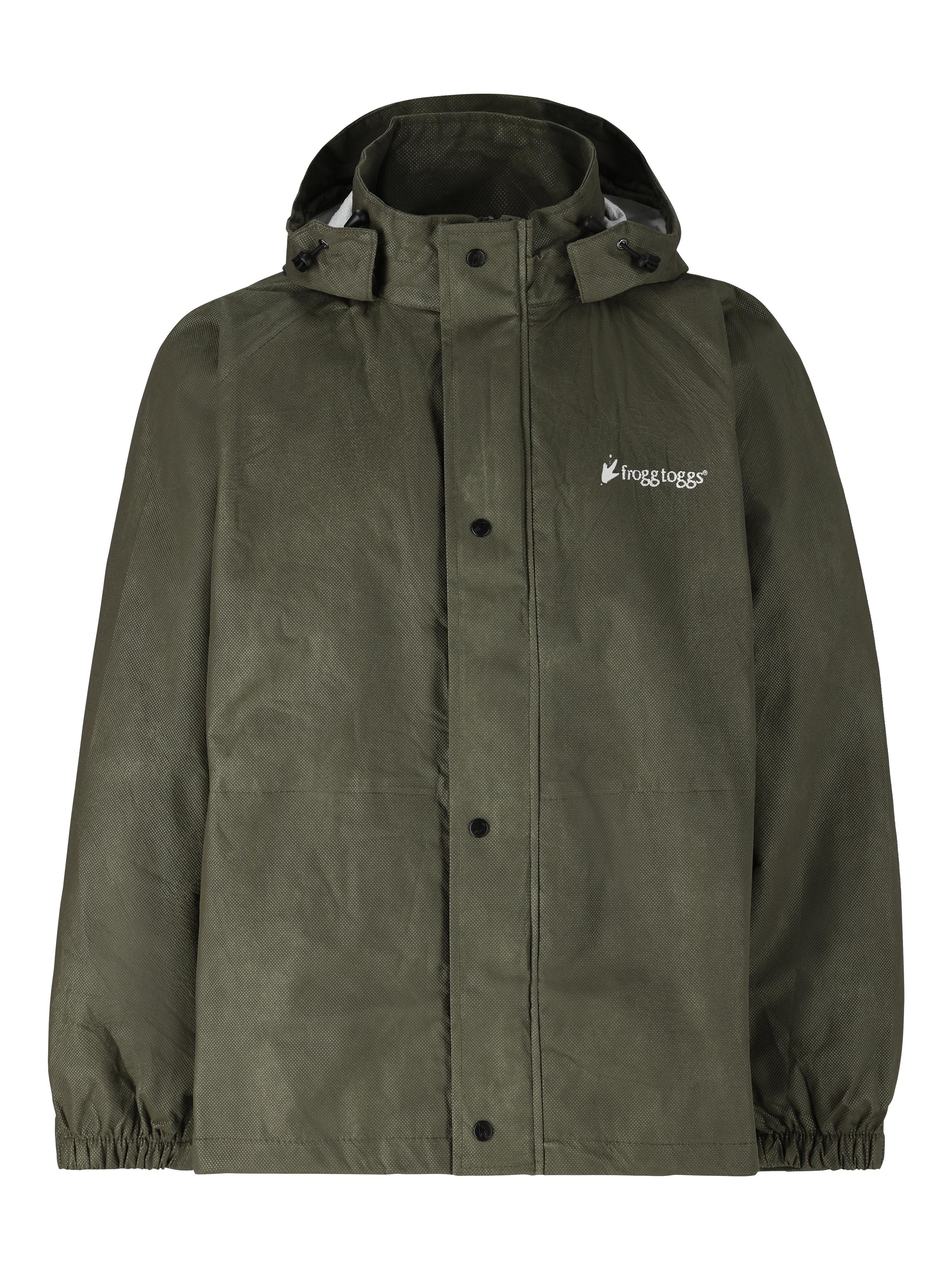 Frogg Toggs Signature Bull Frogg Rain Jacket for Men, Waterproof Rain ...