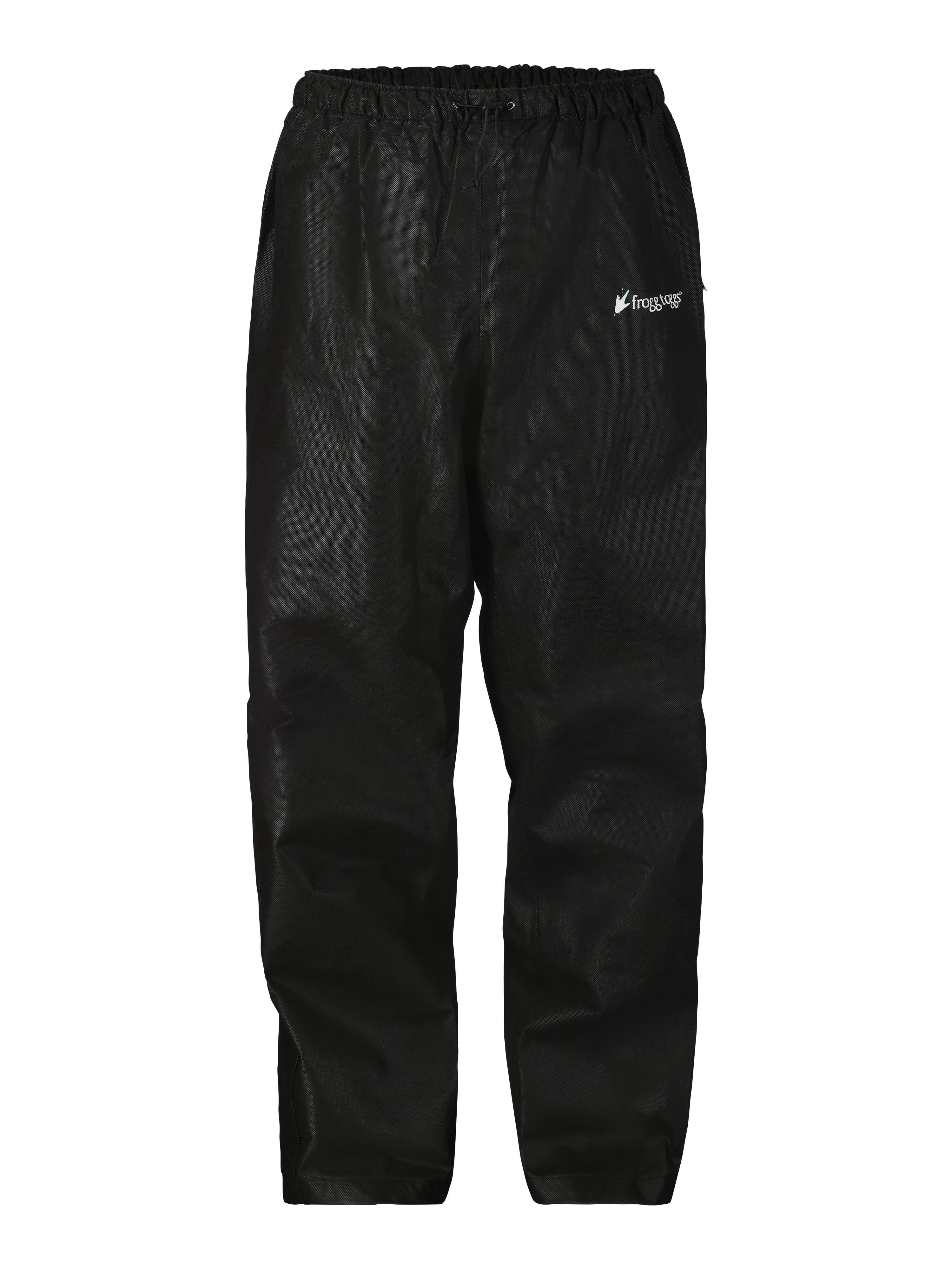 Frogg Toggs Men's Signature Bull Frogg Pant | Black | Size SM - Walmart.com