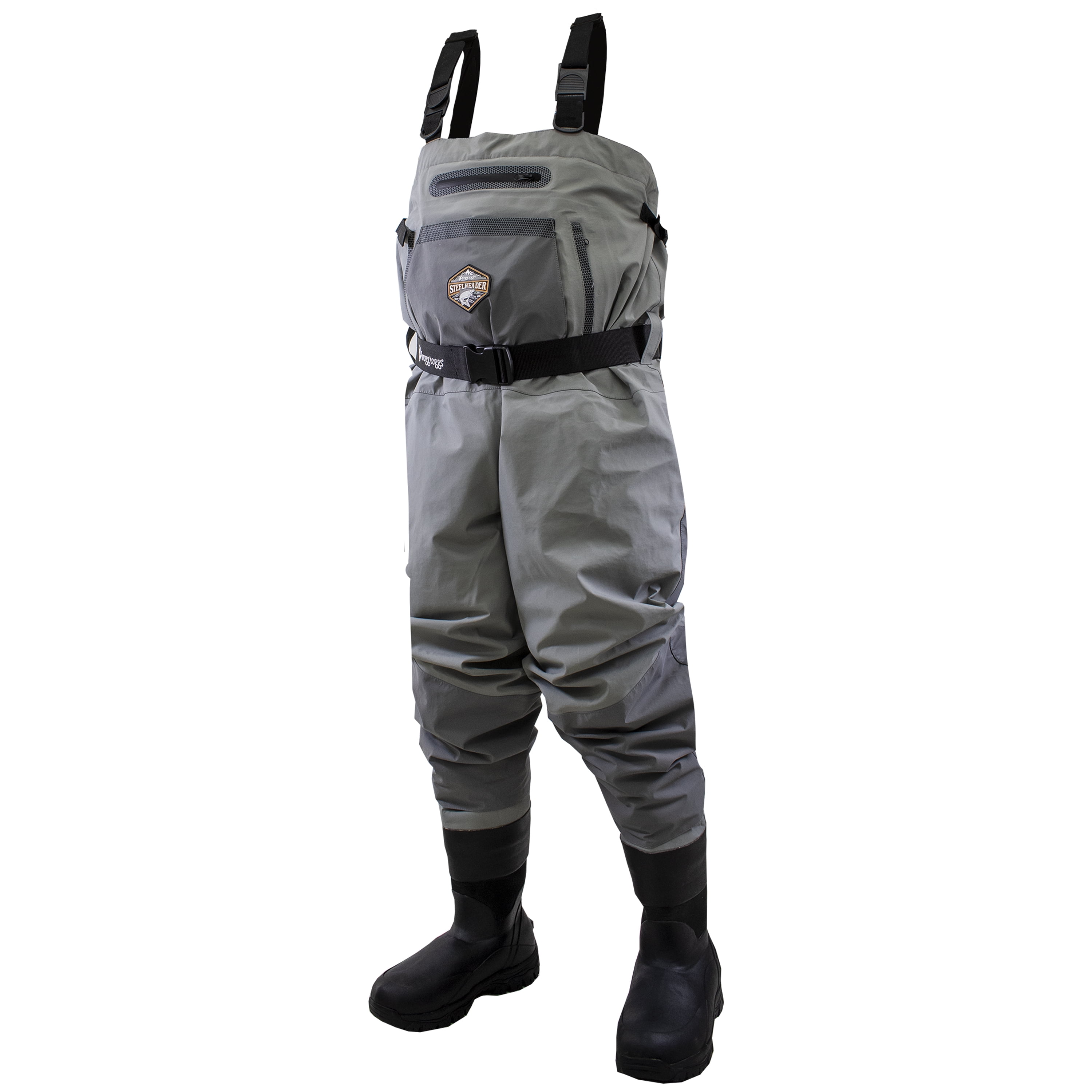 Frogg Toggs Men's Steelheader Lug Sole Bootfoot Chest Wader | Gray ...