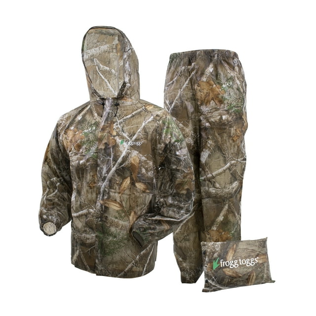 Frogg Toggs Men's Hunting Jacket, Waterproof Camouflage Raincoat, Ultra ...