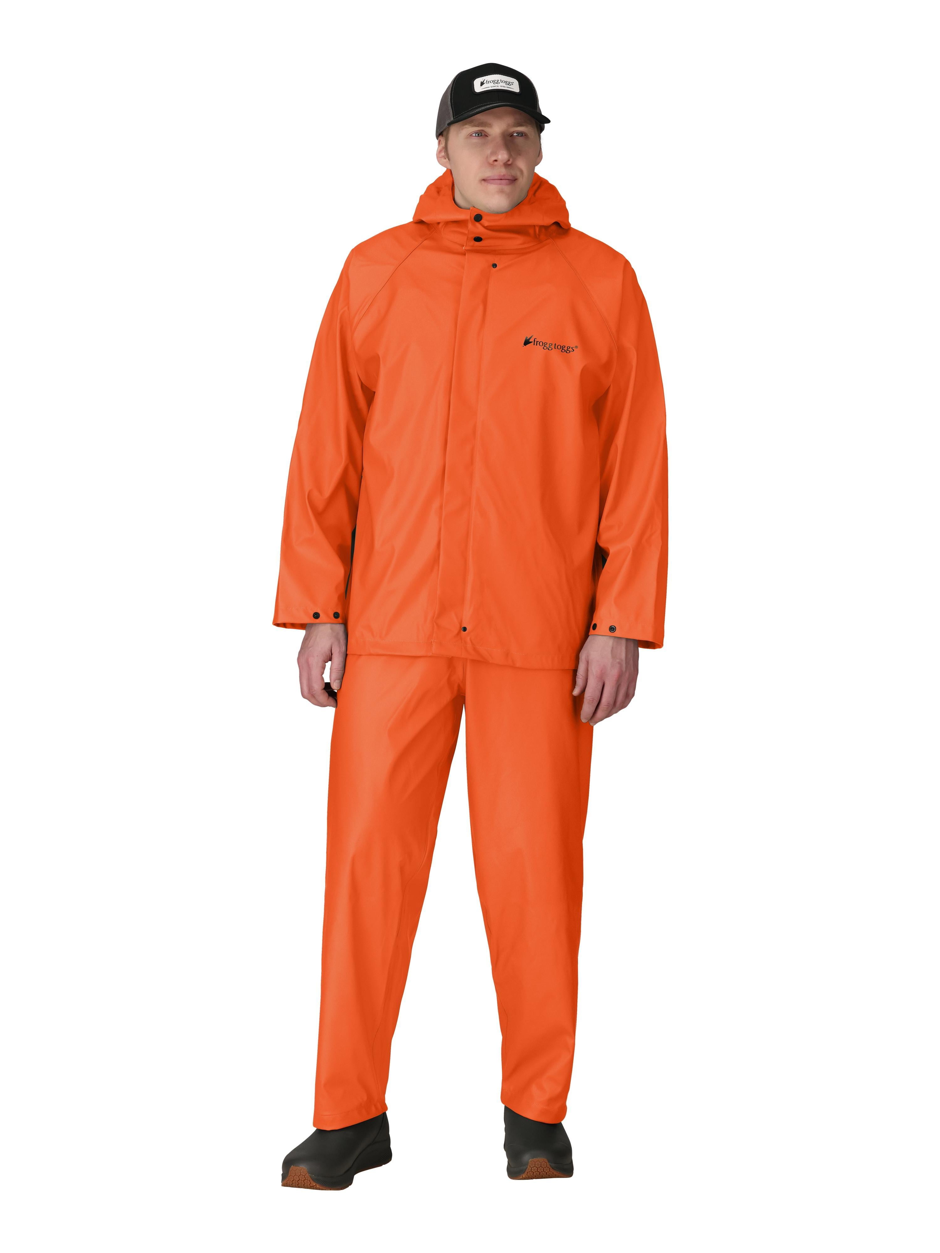 Frogg Toggs Men's WayPoint Angler Jacket | Orange | Size 3X - Walmart.com