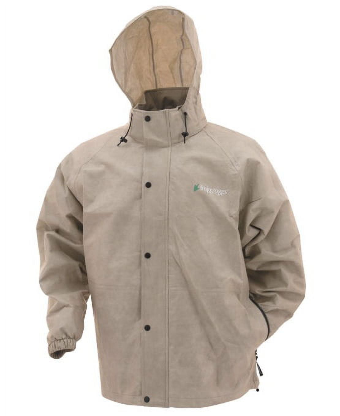 Frogg Toggs Pro Action Rain Jacket Tan XL PA63123-04-XL - Walmart.com