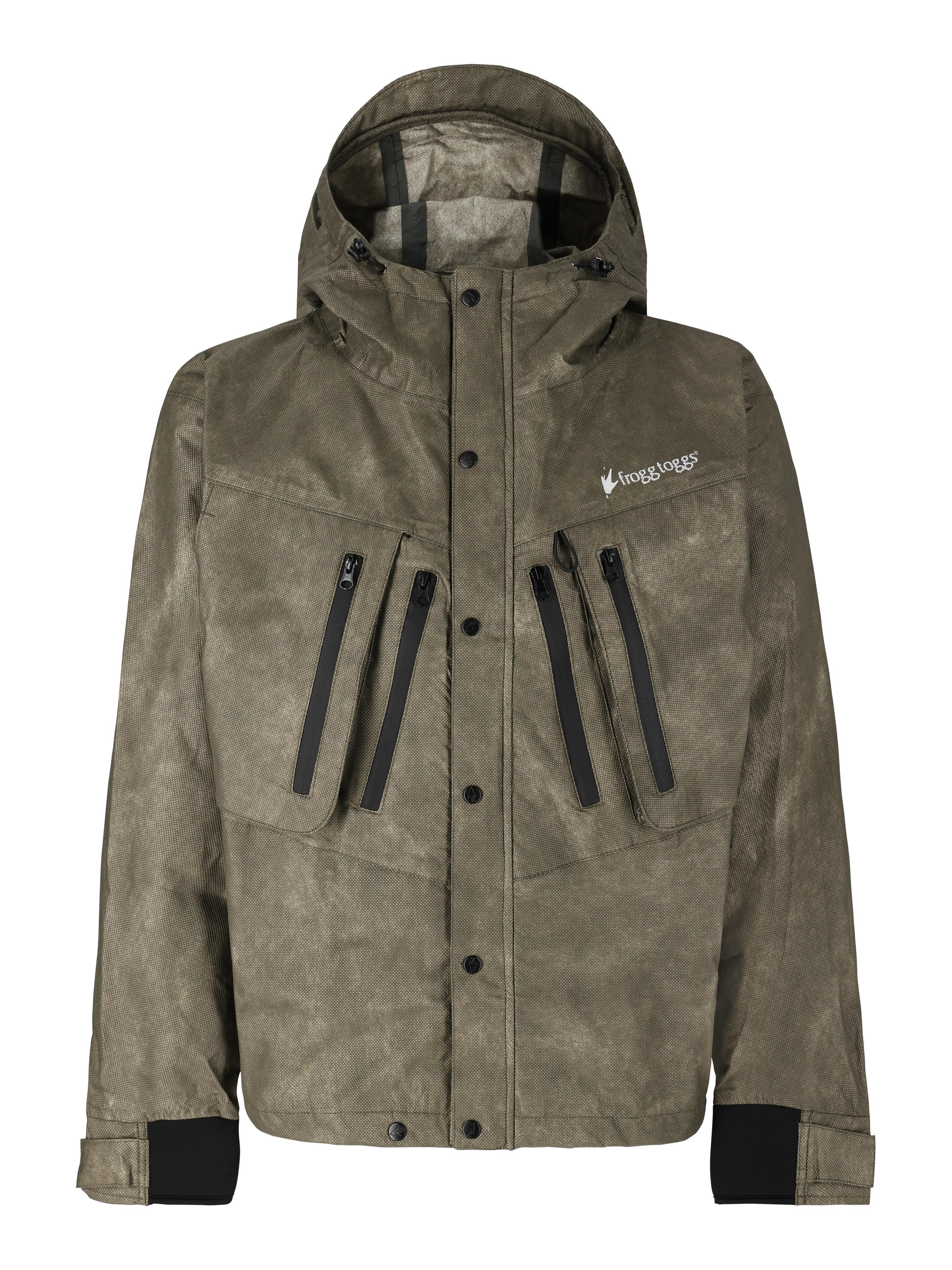 Frogg Toggs Tekk Toad Breathable Wading Jacket | Stone | Size LG ...