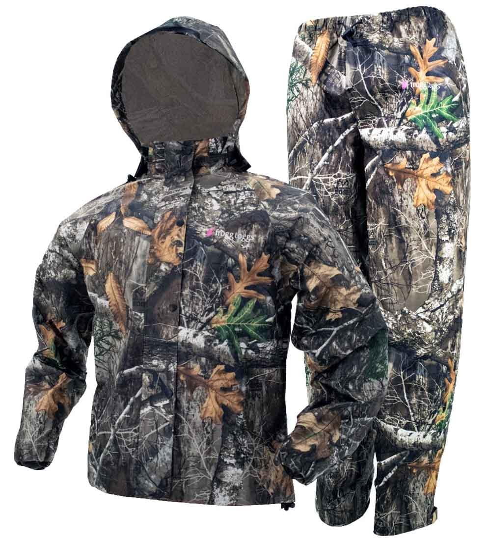 Frogg Toggs Womens Realtree Edge All-Purpose Rain Suit - Walmart.com