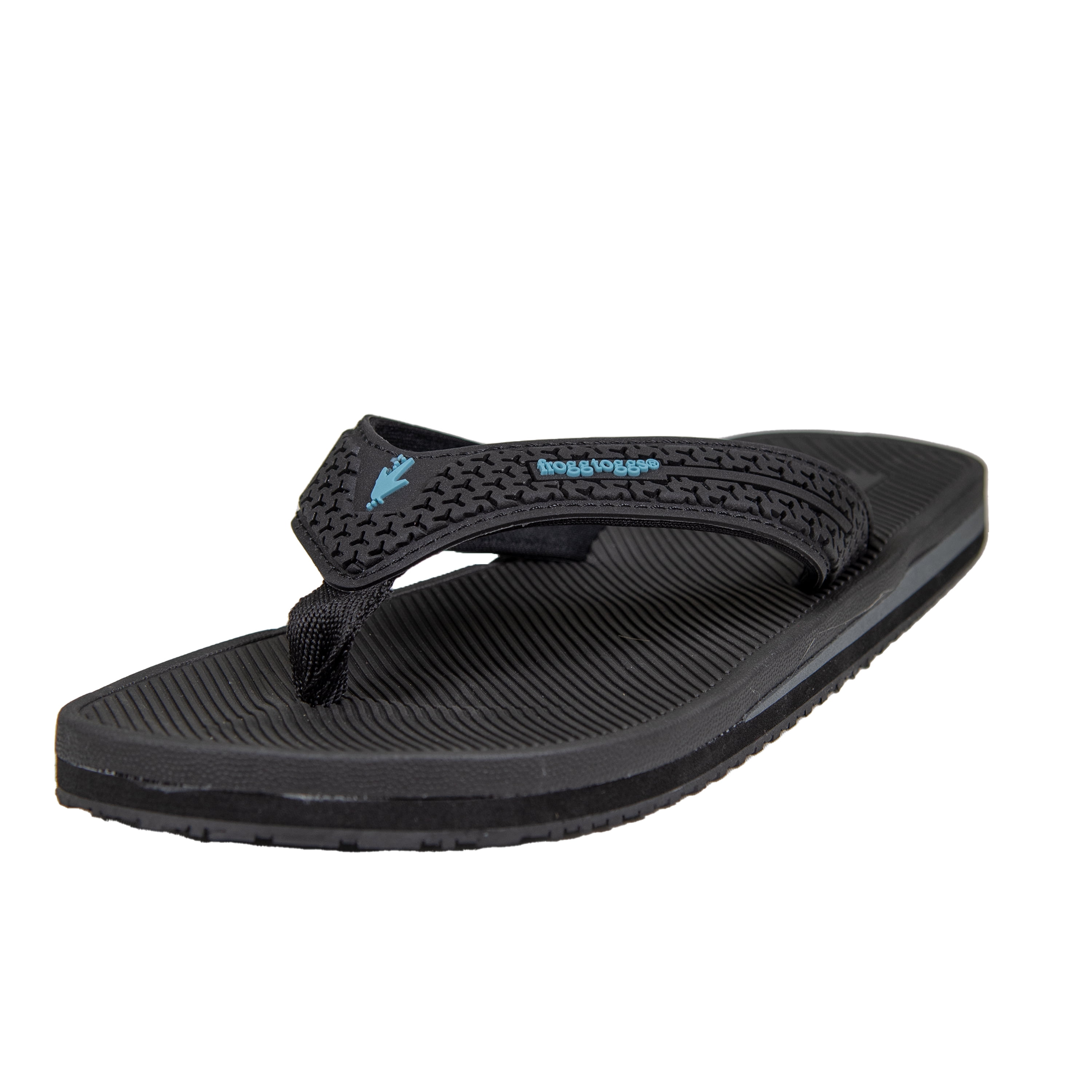 Frogg Toggs Women's Flipped Out Flip Flops | Black | Size 7 - Walmart.com