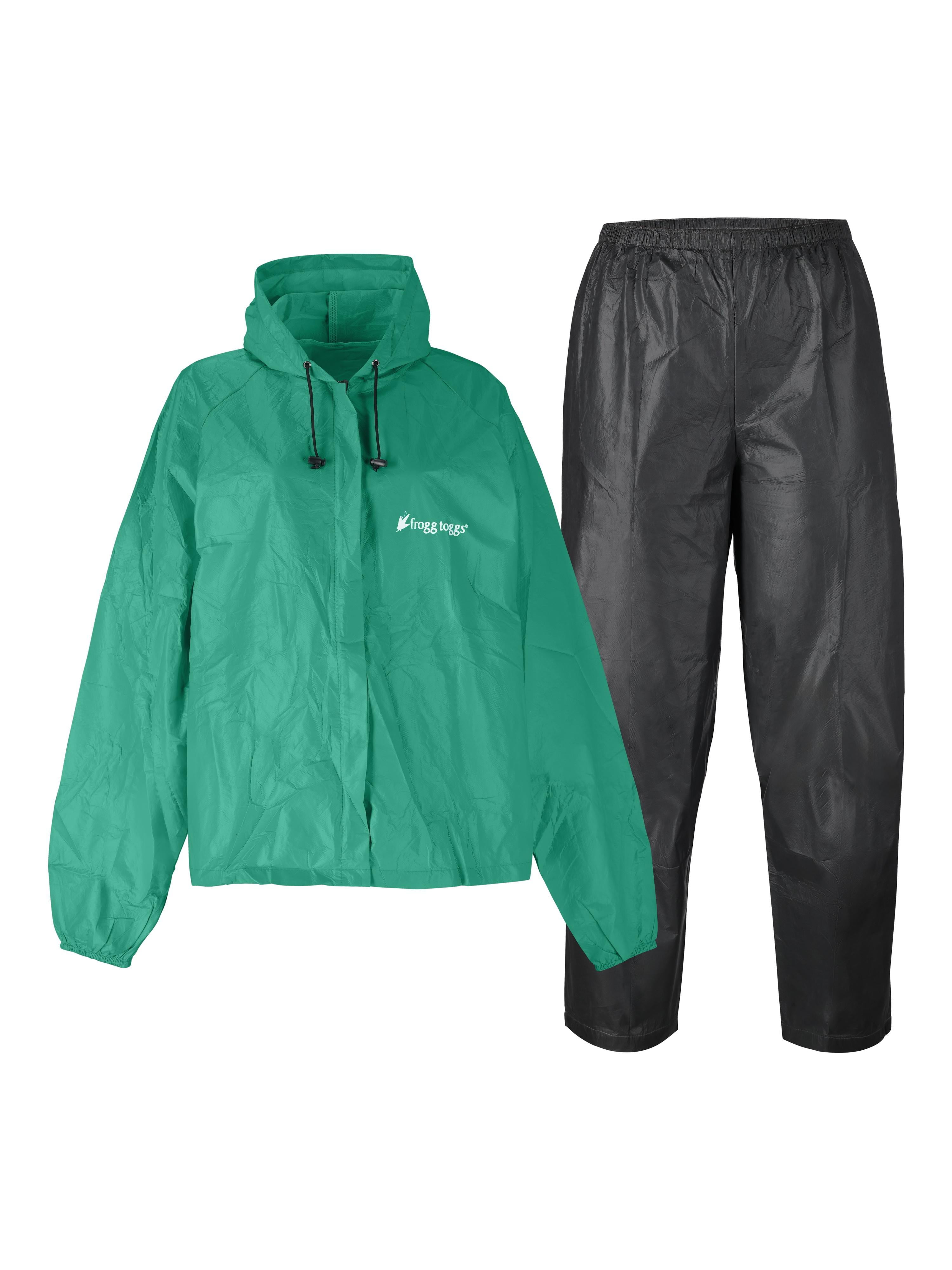Frogg Toggs Women's Ultra-Lite Suit | Seafoam and Black | Size XL ...