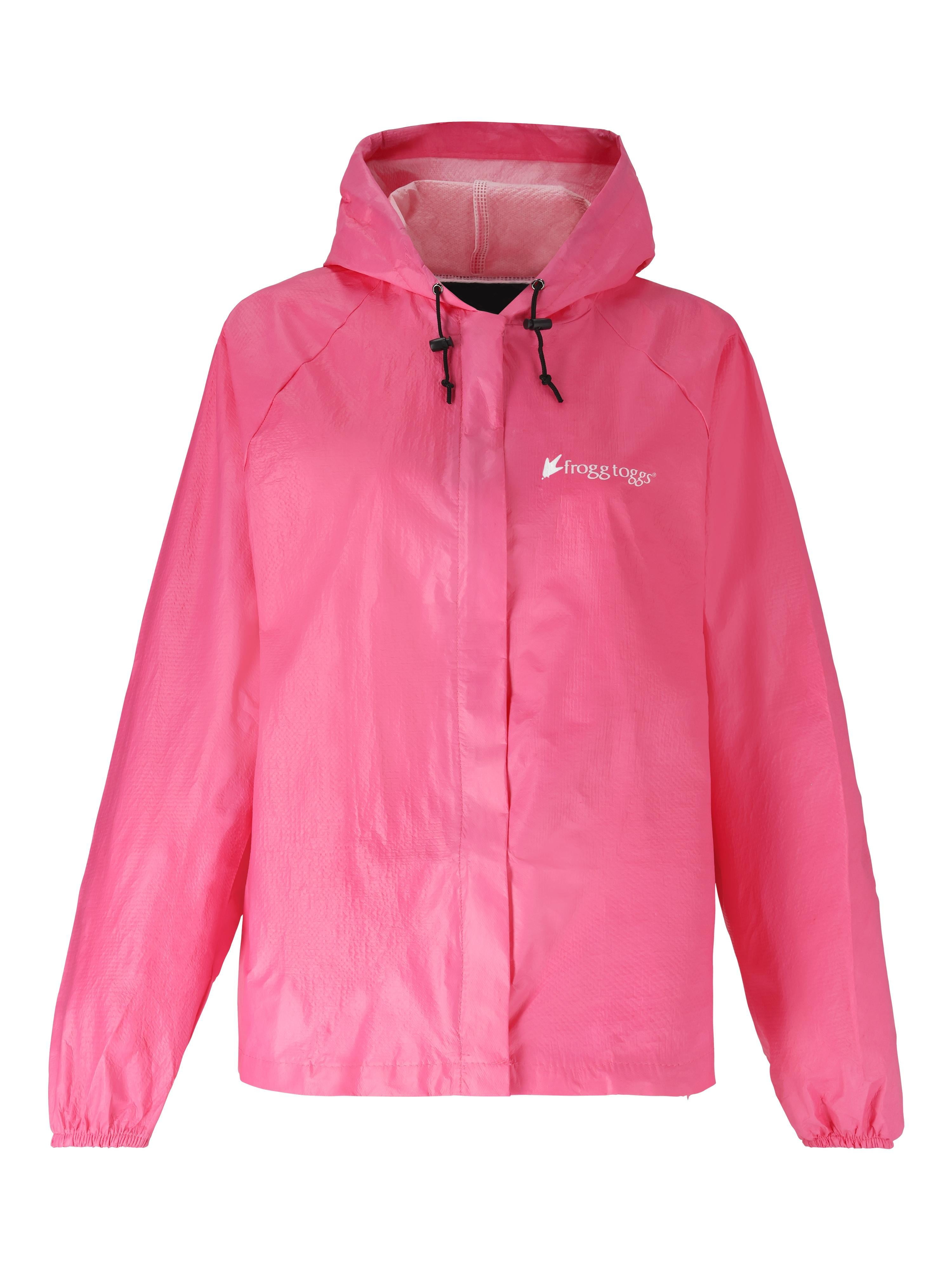 Frogg Toggs Ultra-Lite2 Rain Jacket, Pink (Women's) - Walmart.com