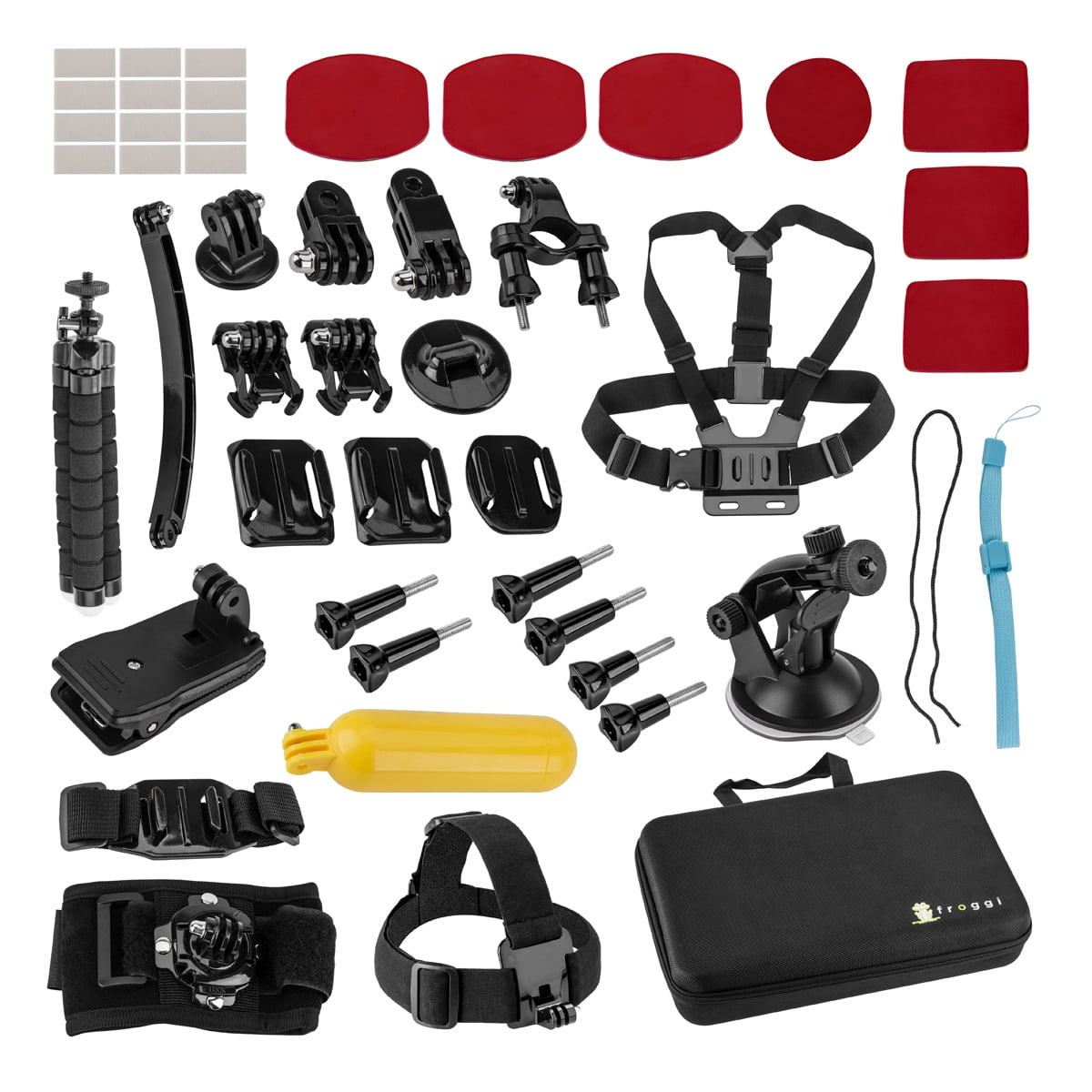Froggi Froggi Extreme Sports Action Camera Accessory Kit - 47 Essential ...