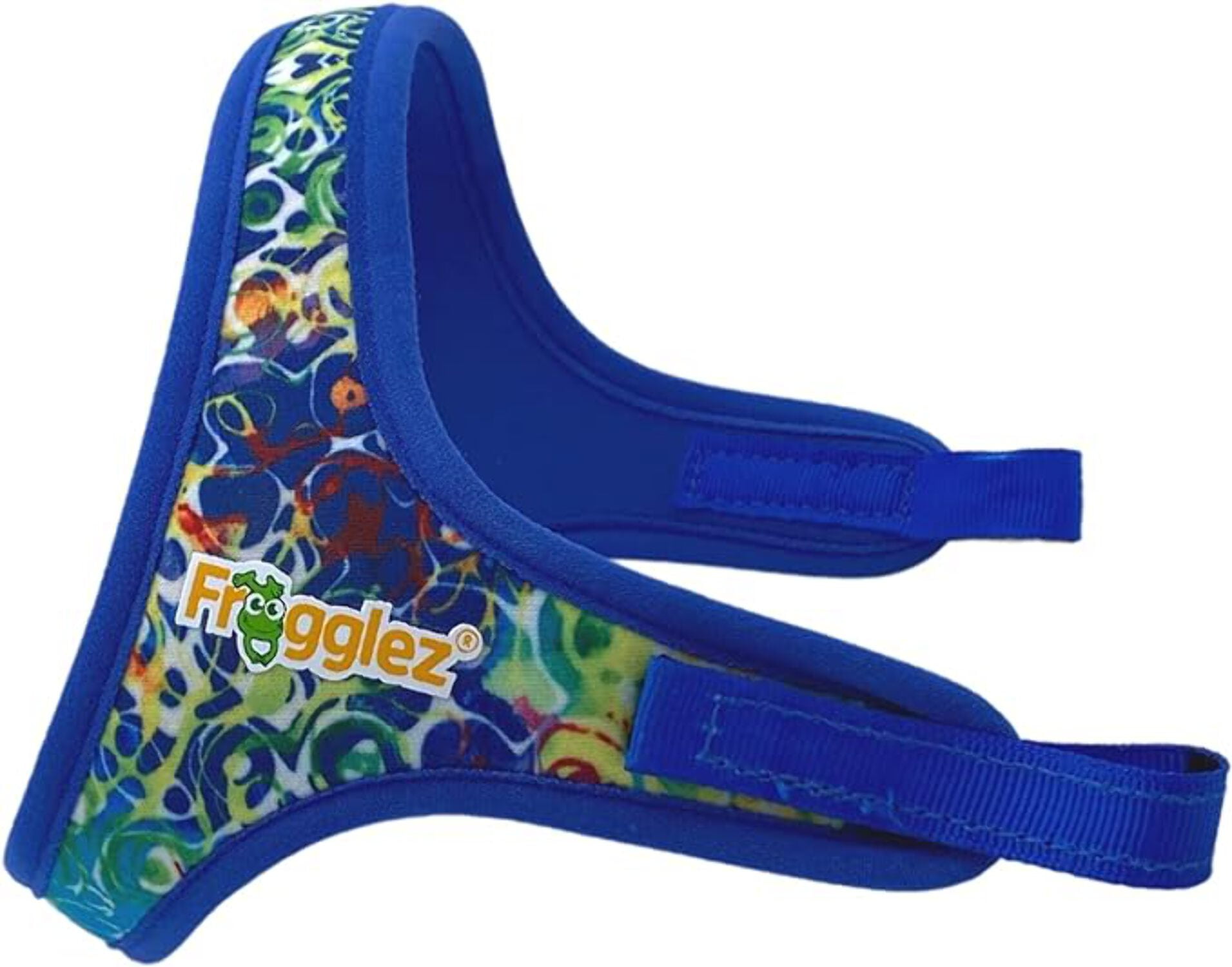 Frogglez Kids Swim Goggles Strap Only- Blue Wavez - Walmart.com