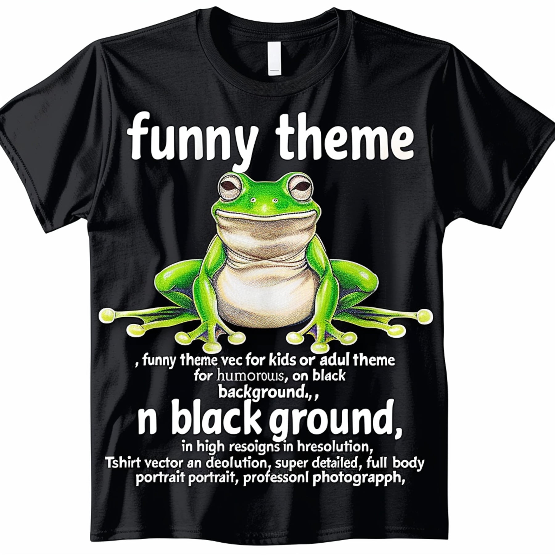 Froggy Disguise: Hilarious 'Human Costume' TShirt Design for Kids and ...
