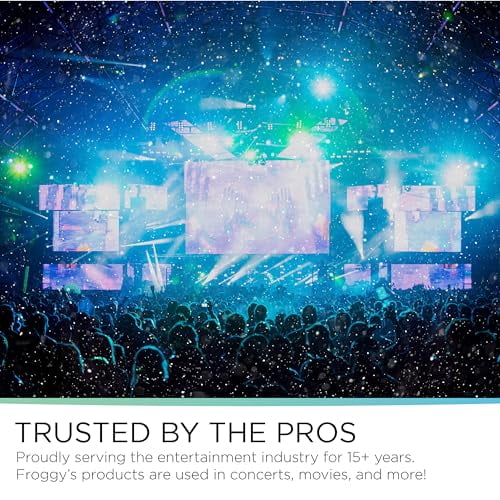 Froggy's Flakes Snow Machine Fluid, Extra Dry Formula Snow Fluid with ...