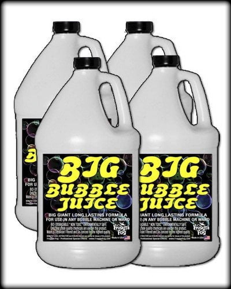 Froggys Fog - 4 Gal - Big Bubble Juice - Enormous, Long-Lasting Bubble ...