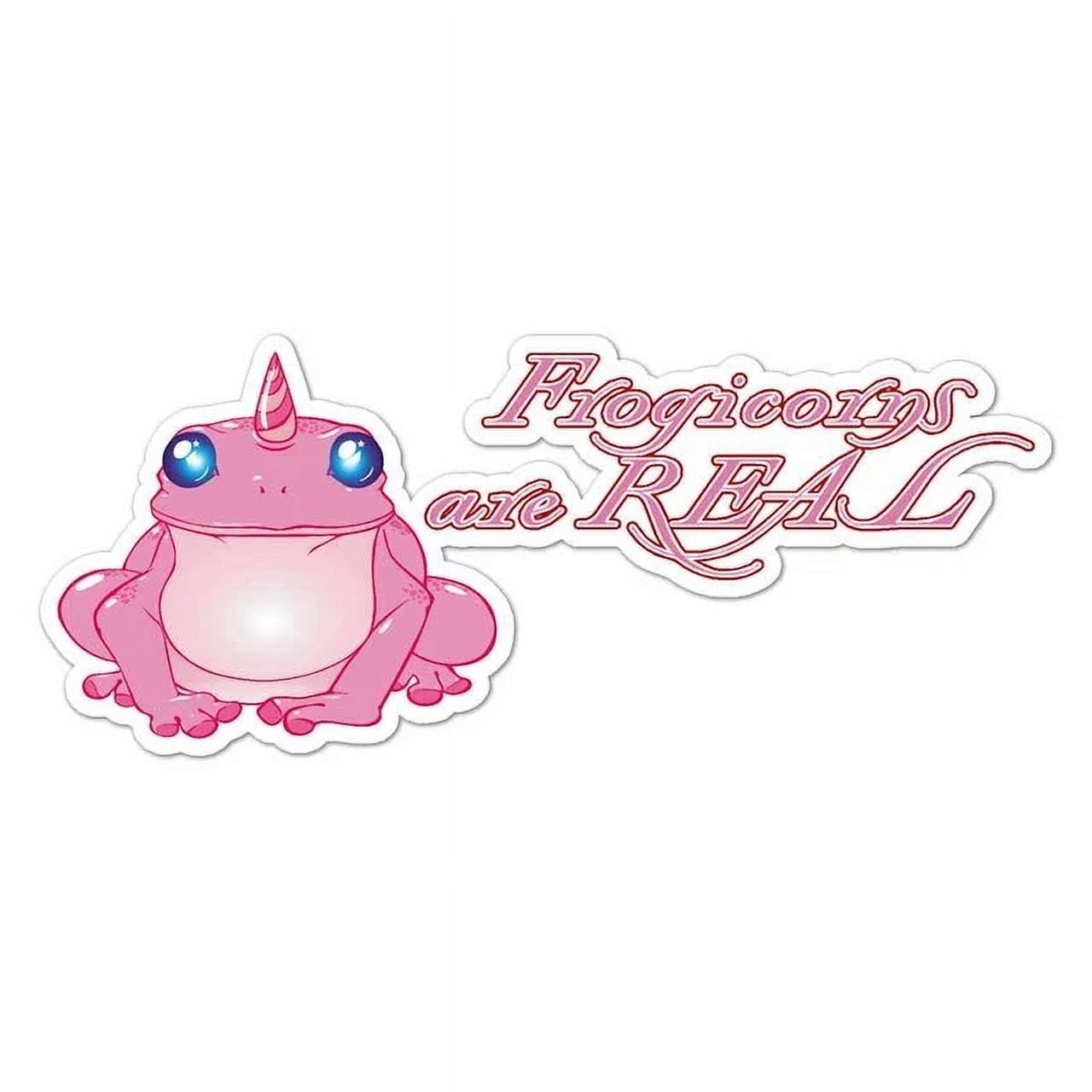 Frogicorns Unicorns Real Sticker Indoor Outdoor Phone Decal Water ...