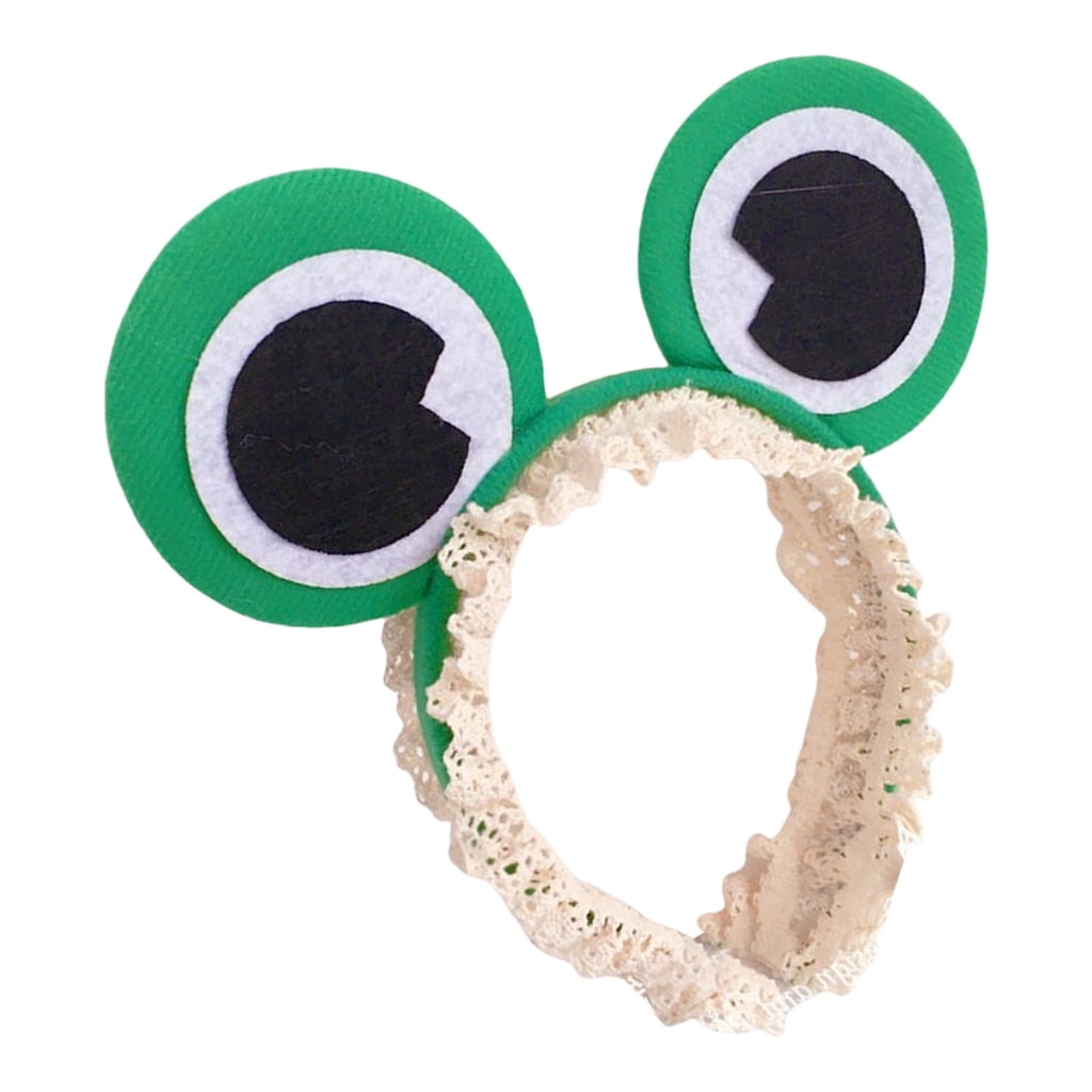 Frogs Lace Hairbands Photo Props Frogs Headbands Party Fun Headpiece ...