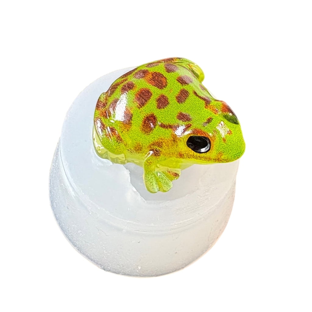 Frogs Silicone Mold For DIY Resin Crafts Frogs Keychain Home Decors Art ...