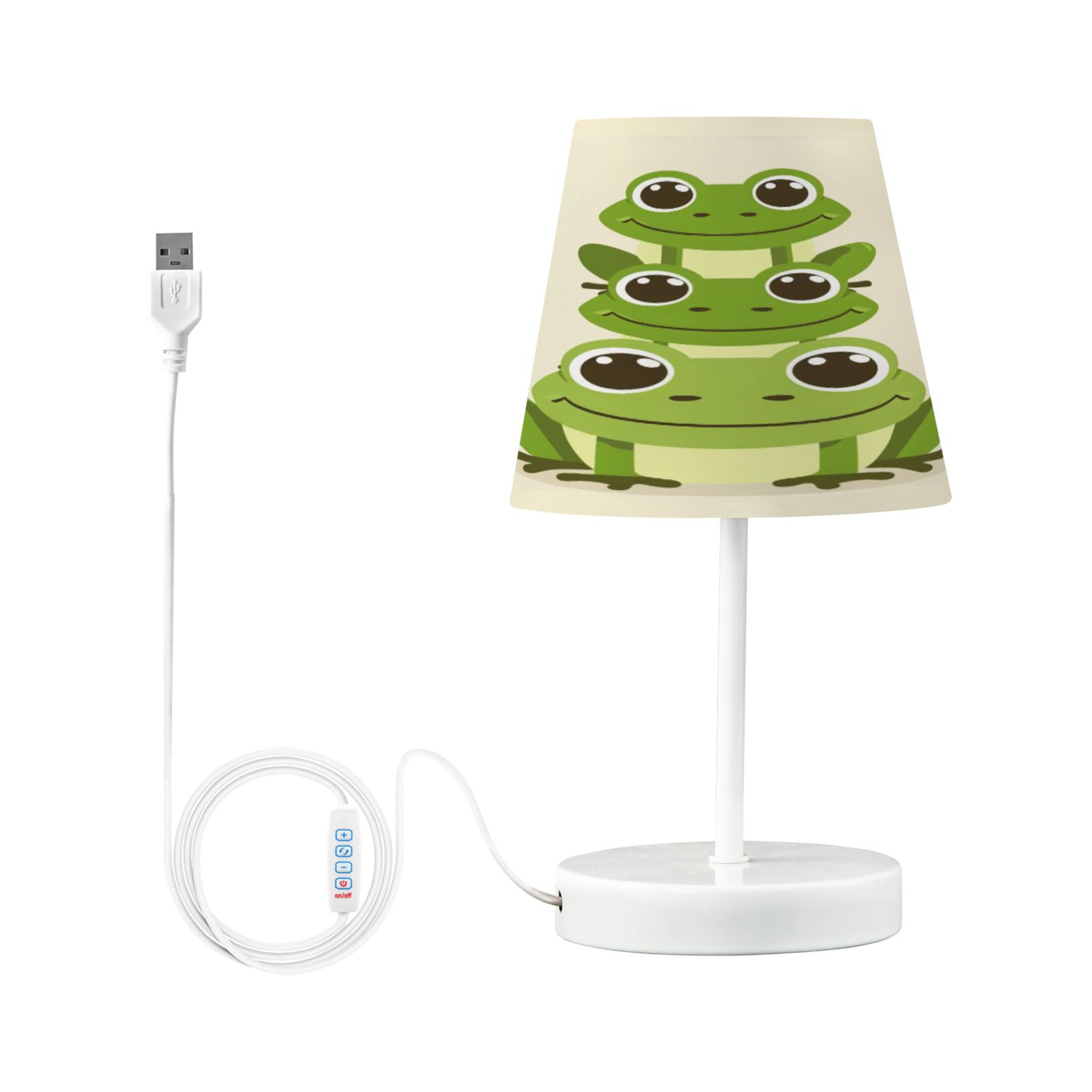 Frogs Stack on Each Other Desk Lamp LED Table Nightstand Lamps with 3 ...