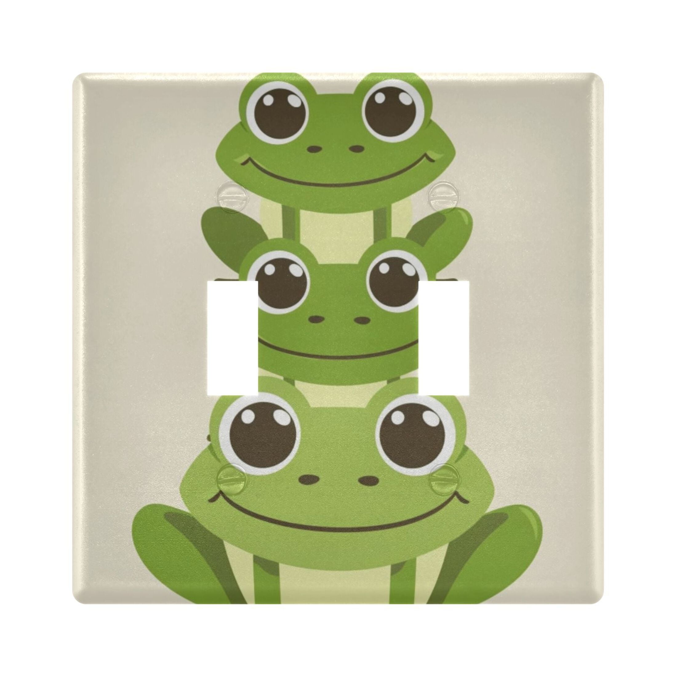 Frogs Stack on Each Other Light Switch Plate Covers 2 Gang Wall Plate ...