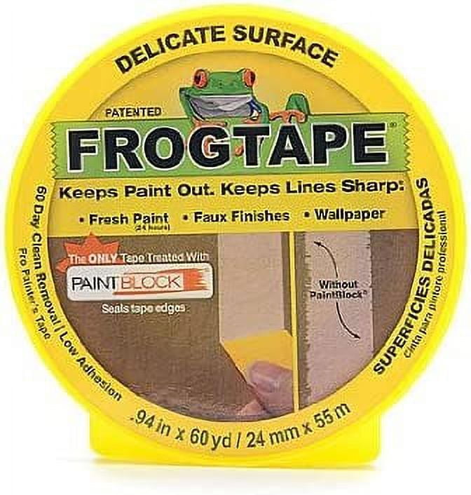 Frogtape Delicate Surface Masking Tape 0.94 in. x 60 yd. [PACK OF 3 ...
