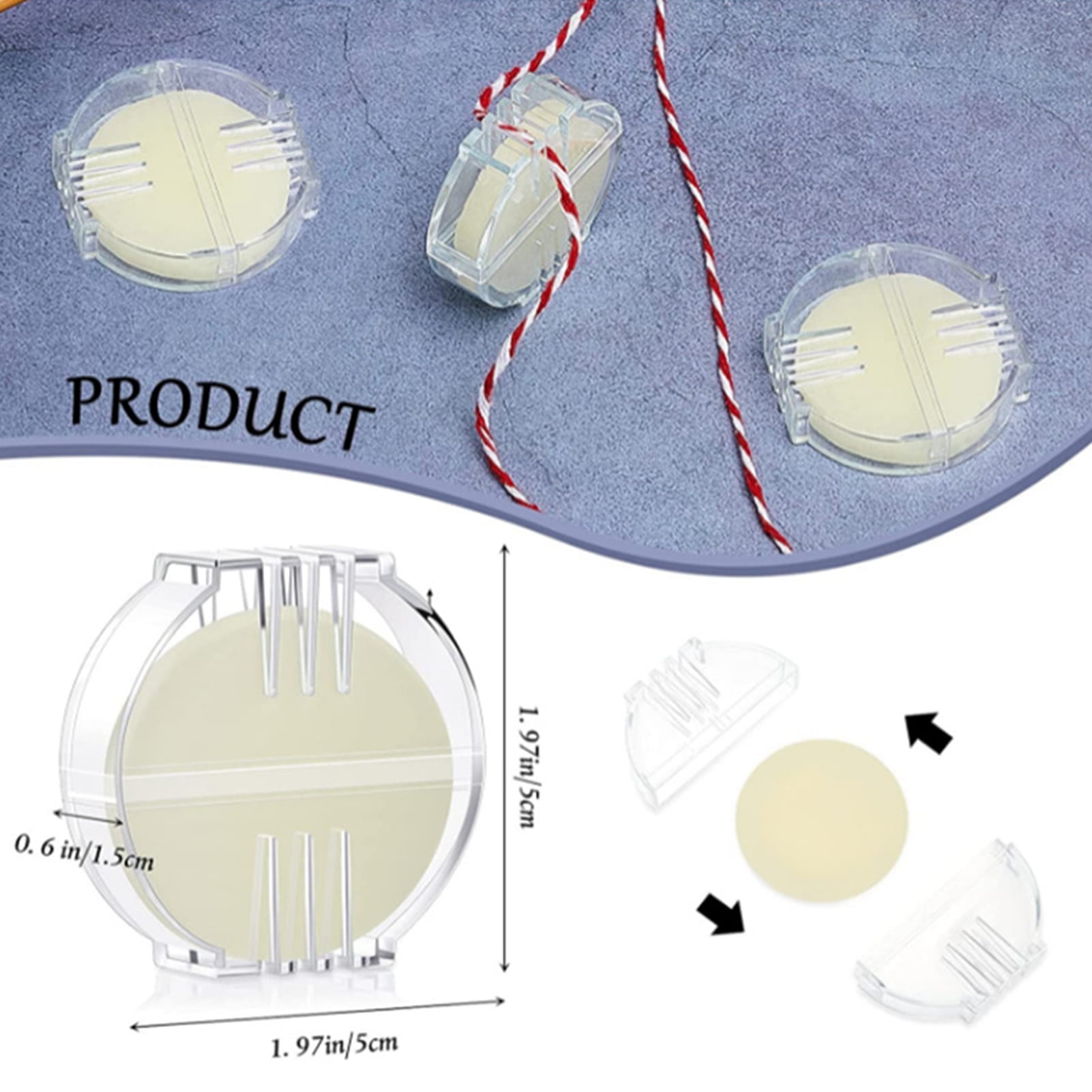 Frogued 1 Box Wire Wax Ingredient Safety Soft Texture Anti-knotting ...