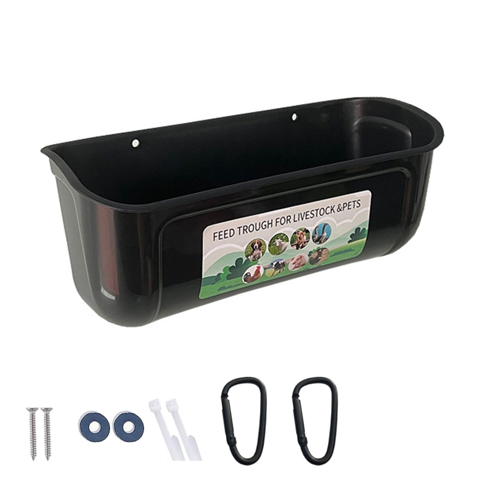 Frogued 1 Set Chicken Feeder Durable Poultry Food Dispenser Hanging ...