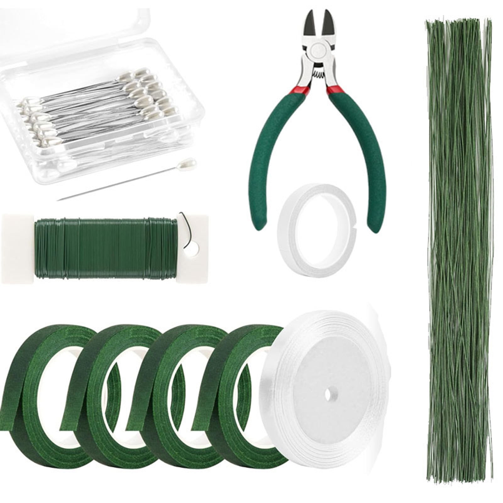 Frogued 1 Set DIY Flower Arrangement Kit Flexible Floral Wire Self ...