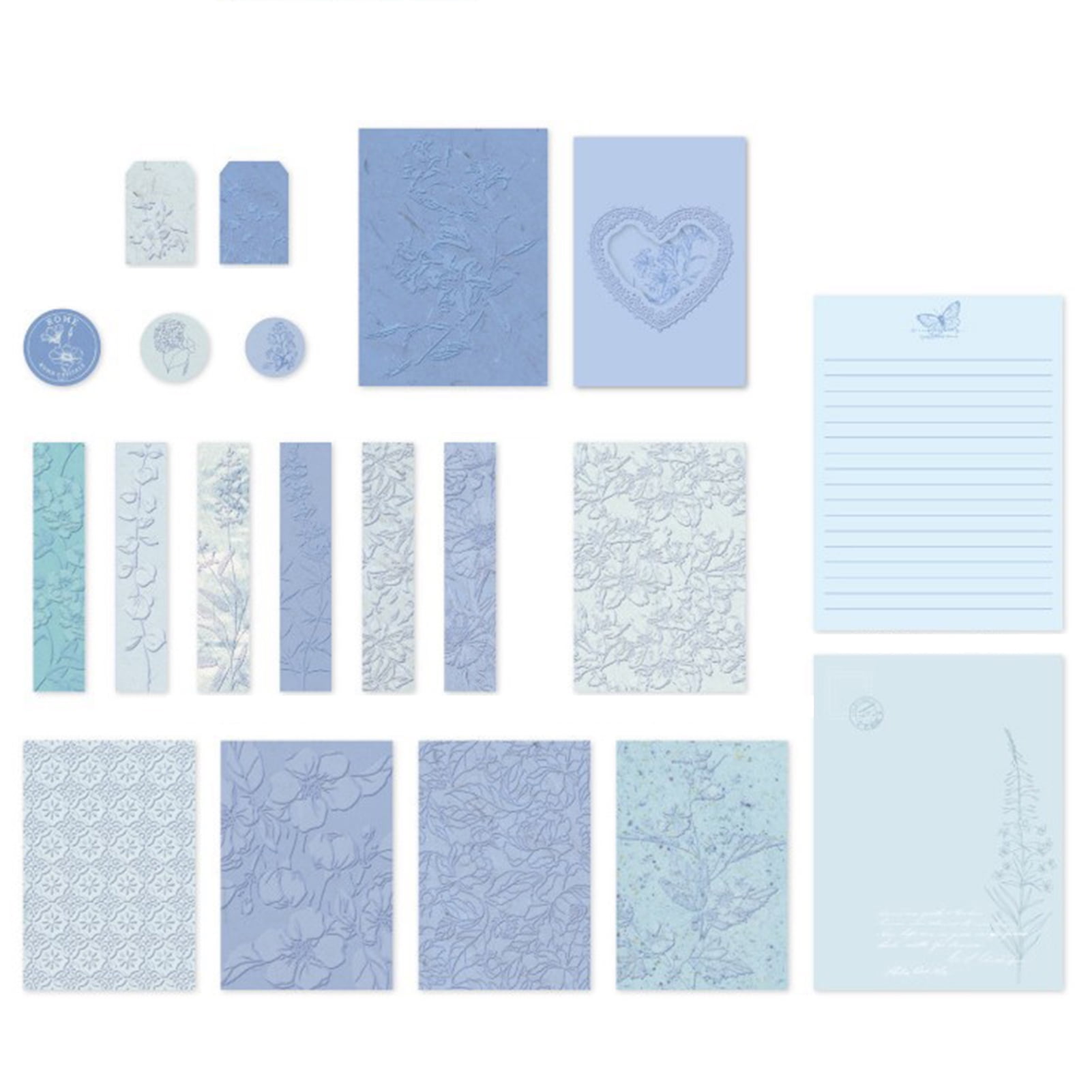 Frogued 1 Set Relievo Paper Card Letterpress Three-dimensional Vintage ...