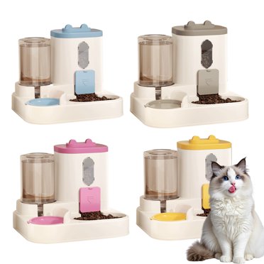 Pet Lodge Chow Tower Deluxe Pet Feeder Holds 8lb Dry Food - Walmart.com