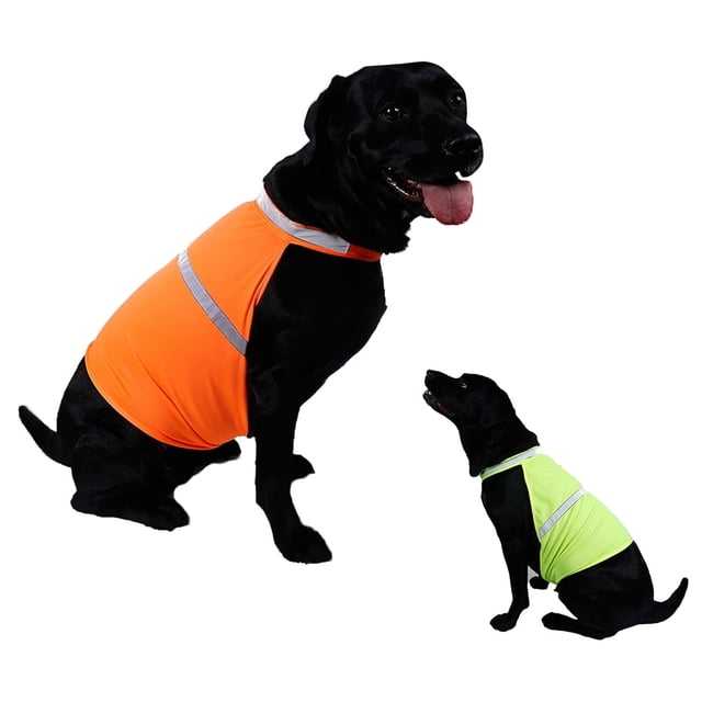 Frogued Adjustable Pet Reflective Vest Dog Hunting Safety Jacket High ...