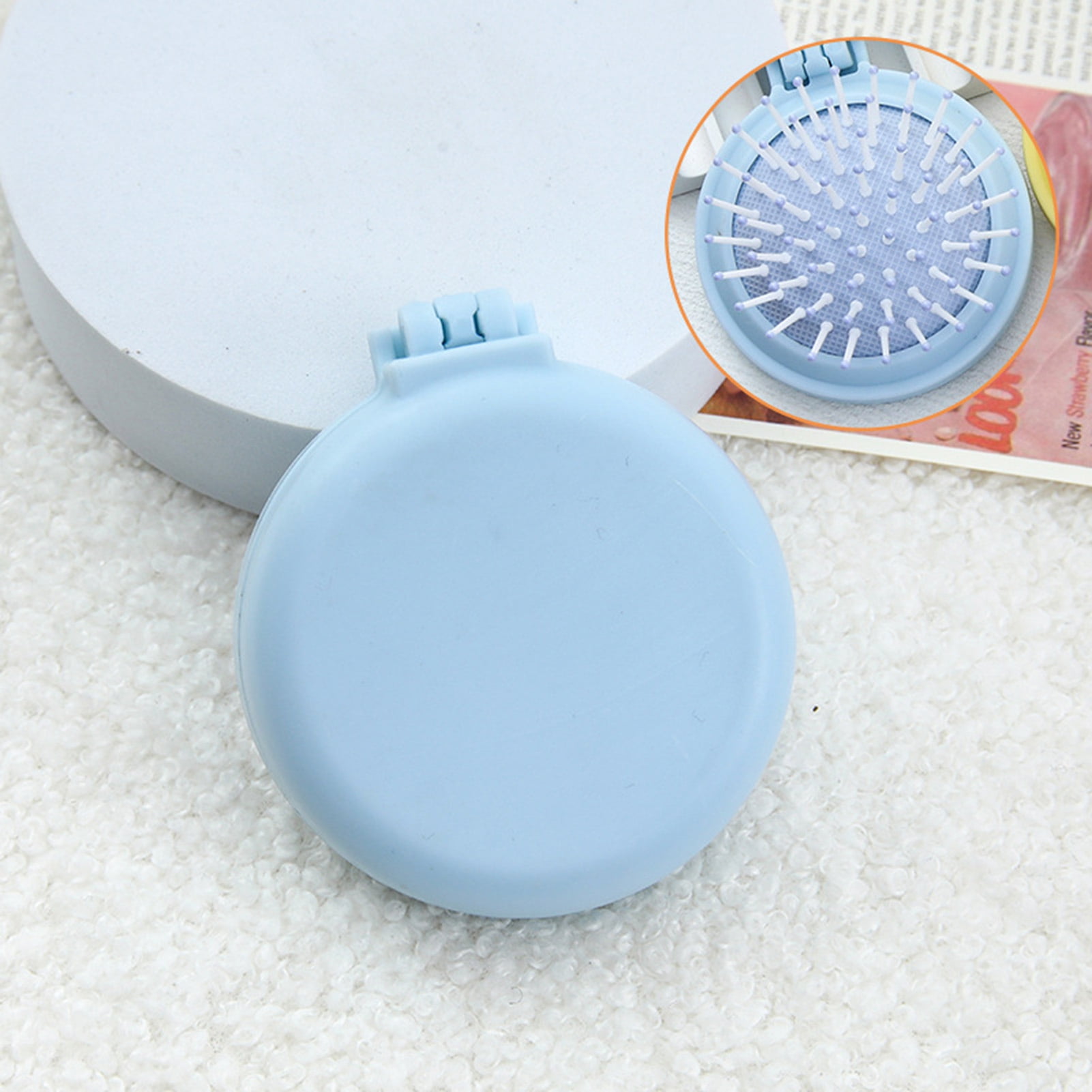 Frogued Air Cushion Comb Cute Candy Color Portable Folding Comb with ...