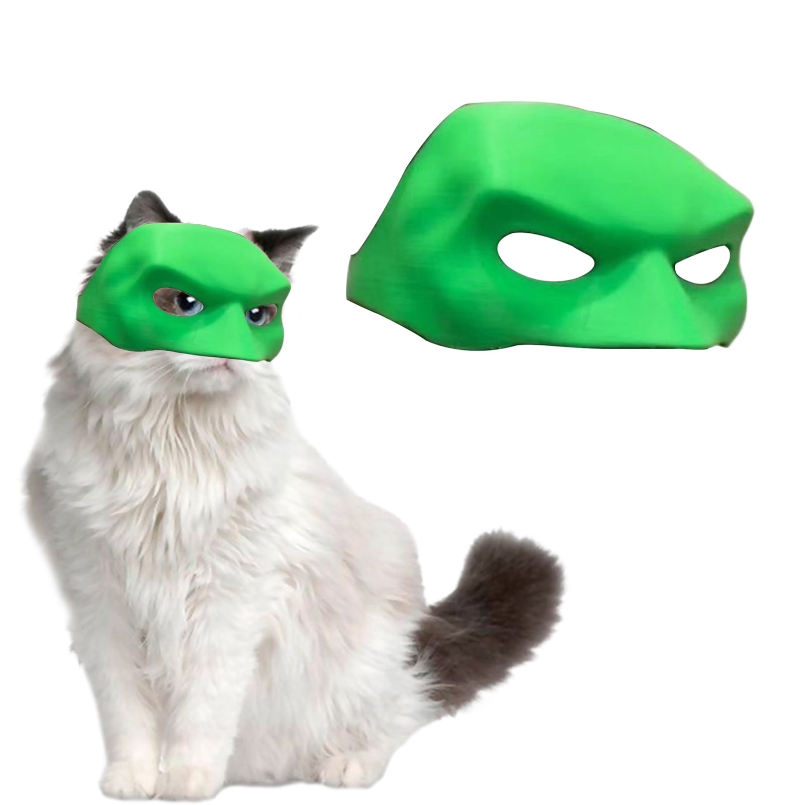 Frogued Cat Bat Cosplay Hat Cat Avenger Face Cushion Plastic Cat ...