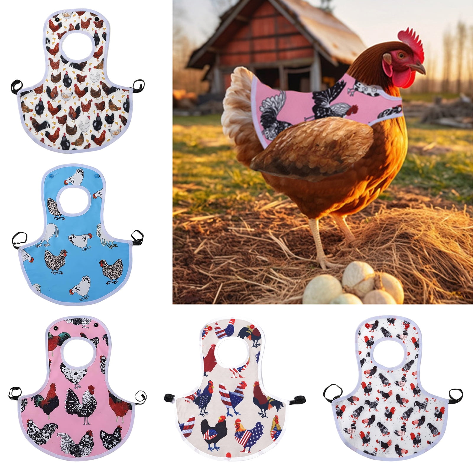 Frogued Chicken Saddle Outdoor Hen Apron Chicken Protective Vest Jacket ...