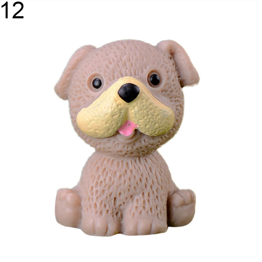 Frogued Cute Cartoon Dog Miniature Landscape Decoration Resin Crafts ...