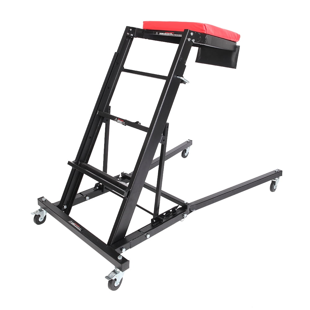 Frogued Foldable Creeper Adjustable Height Workshop Automotive Car ...