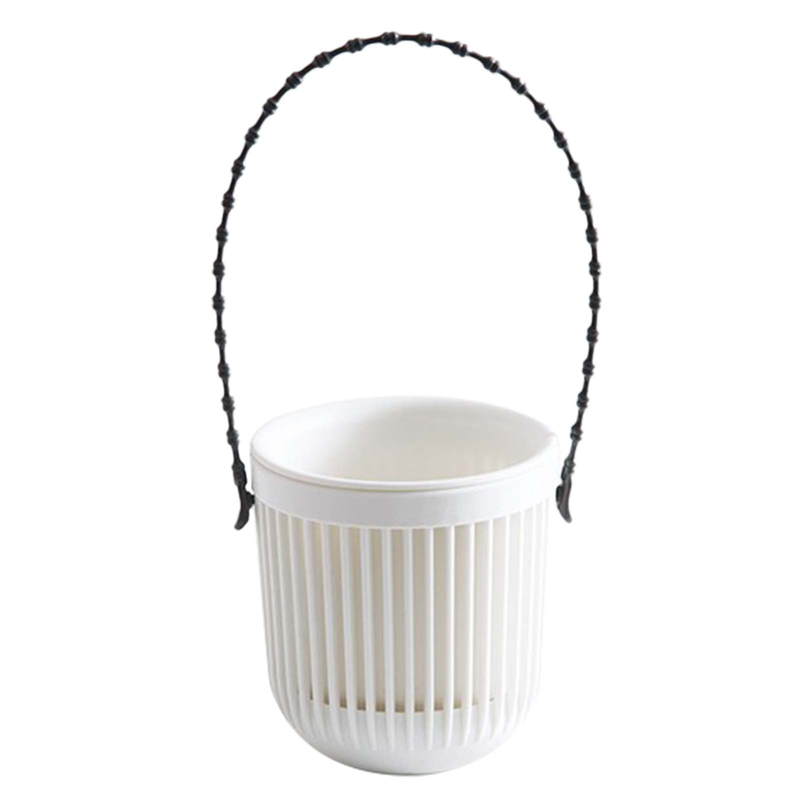 Frogued Hanging Flowerpot Double Layer Lanyard Design Good Load-bearing ...